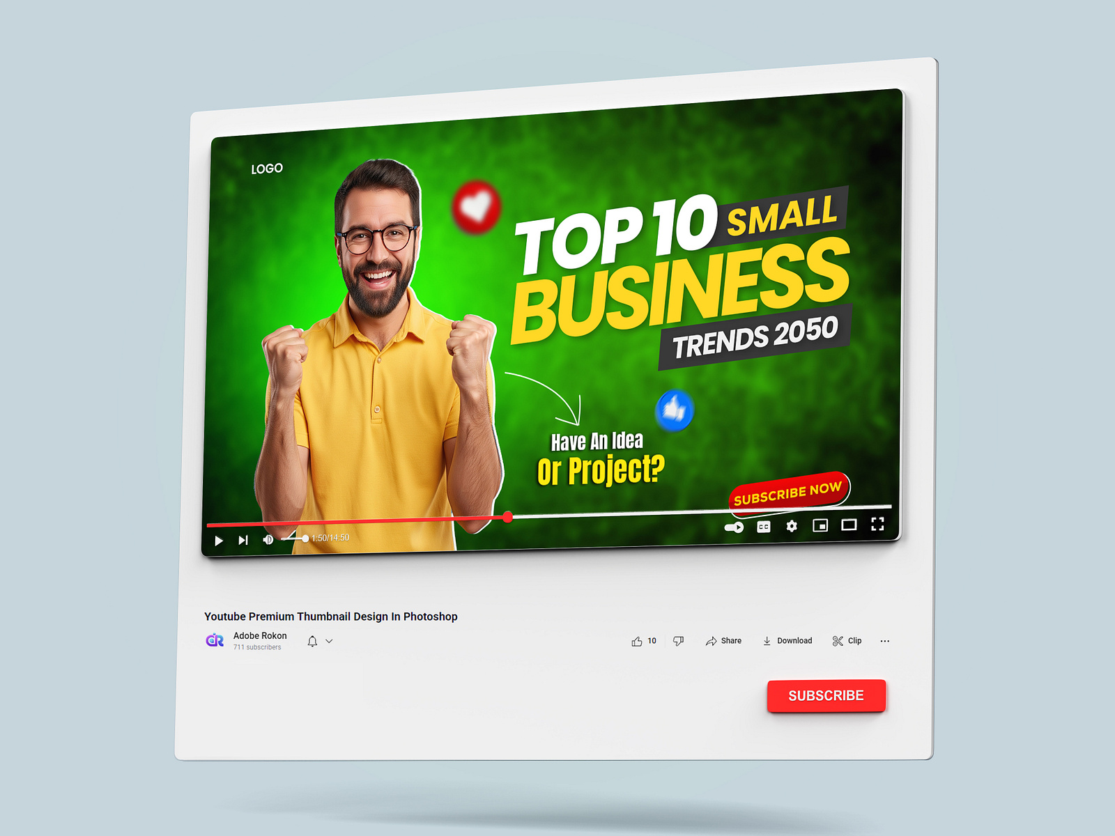 Professional YouTube Thumbnails for Content Creators by AdobeRokon on ...