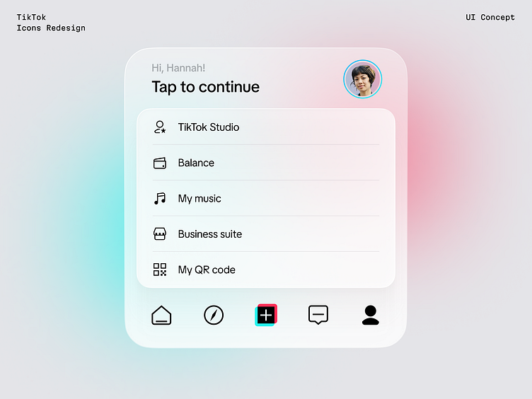 Icon Design: TikTok Icons Redesign by tubik on Dribbble