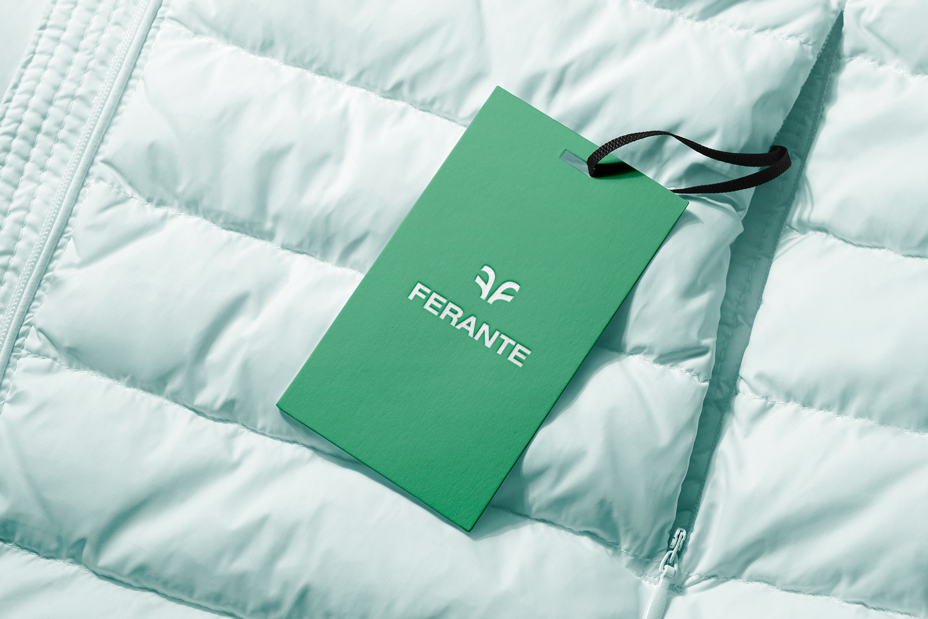 Puffer Coat Label Tag Mockup by Pixelbuddha on Dribbble