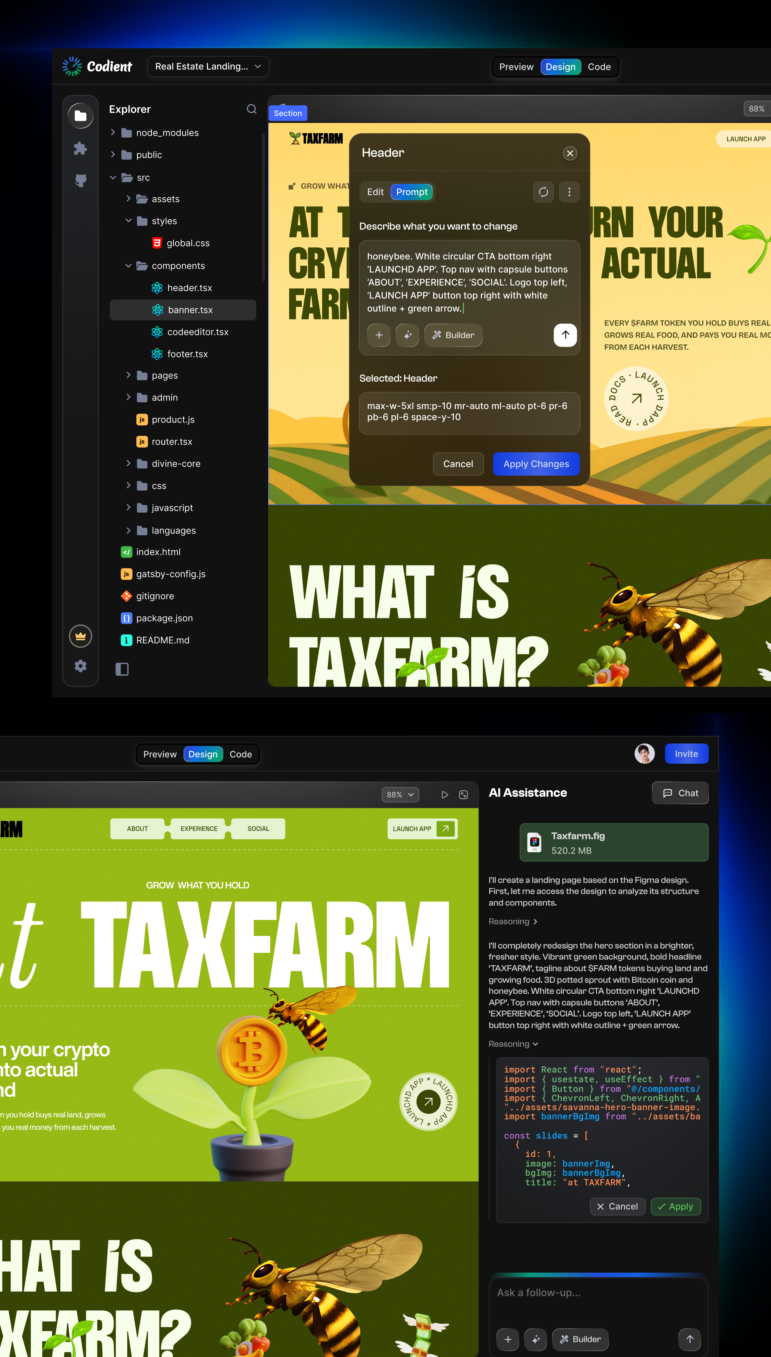 Developer Tools - AI Assistant Code editor software design by Musemind ...
