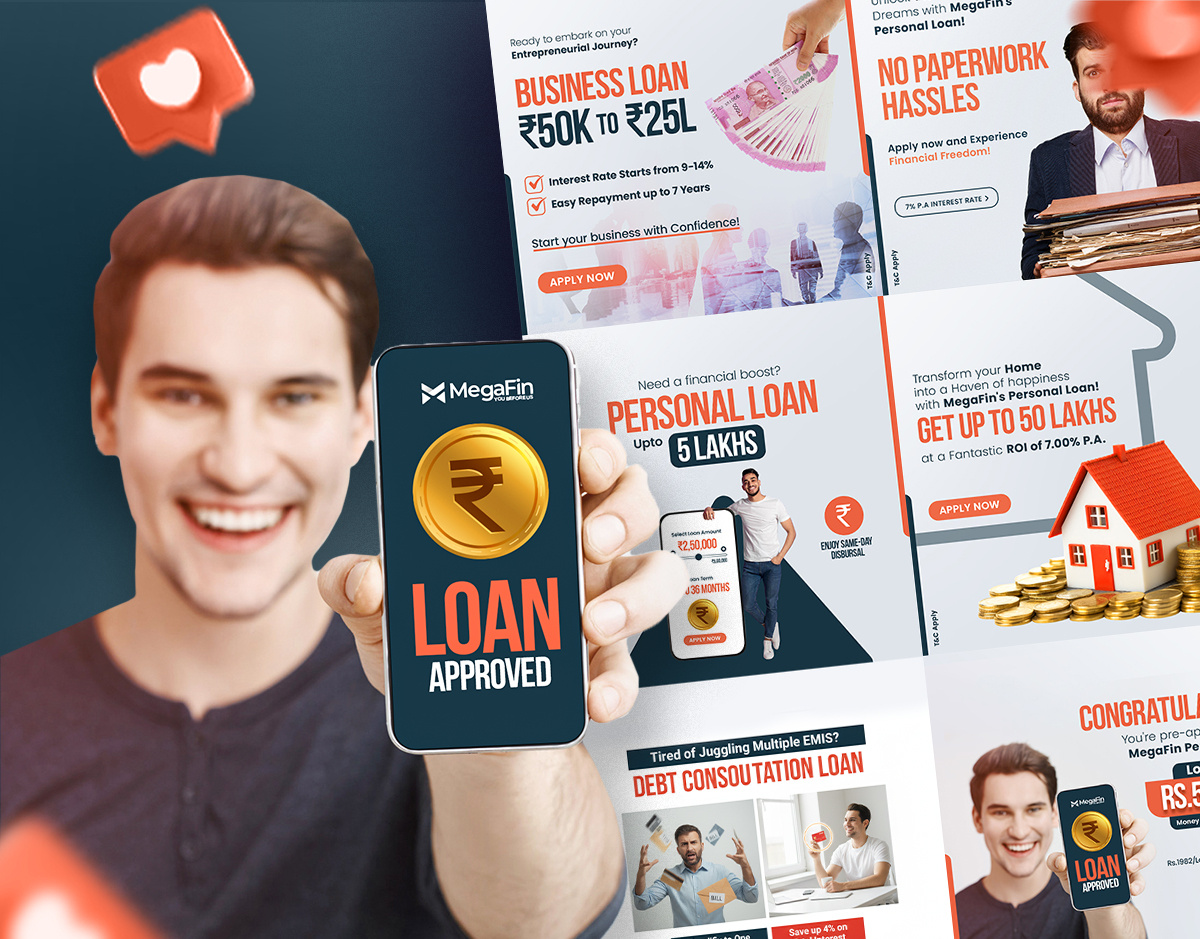 Browse thousands of Loan Poster images for design inspiration | Dribbble