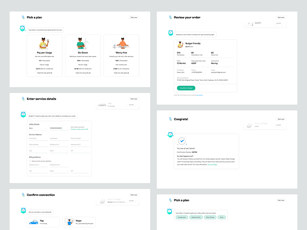 Conversational UI designs, themes, templates and downloadable graphic ...