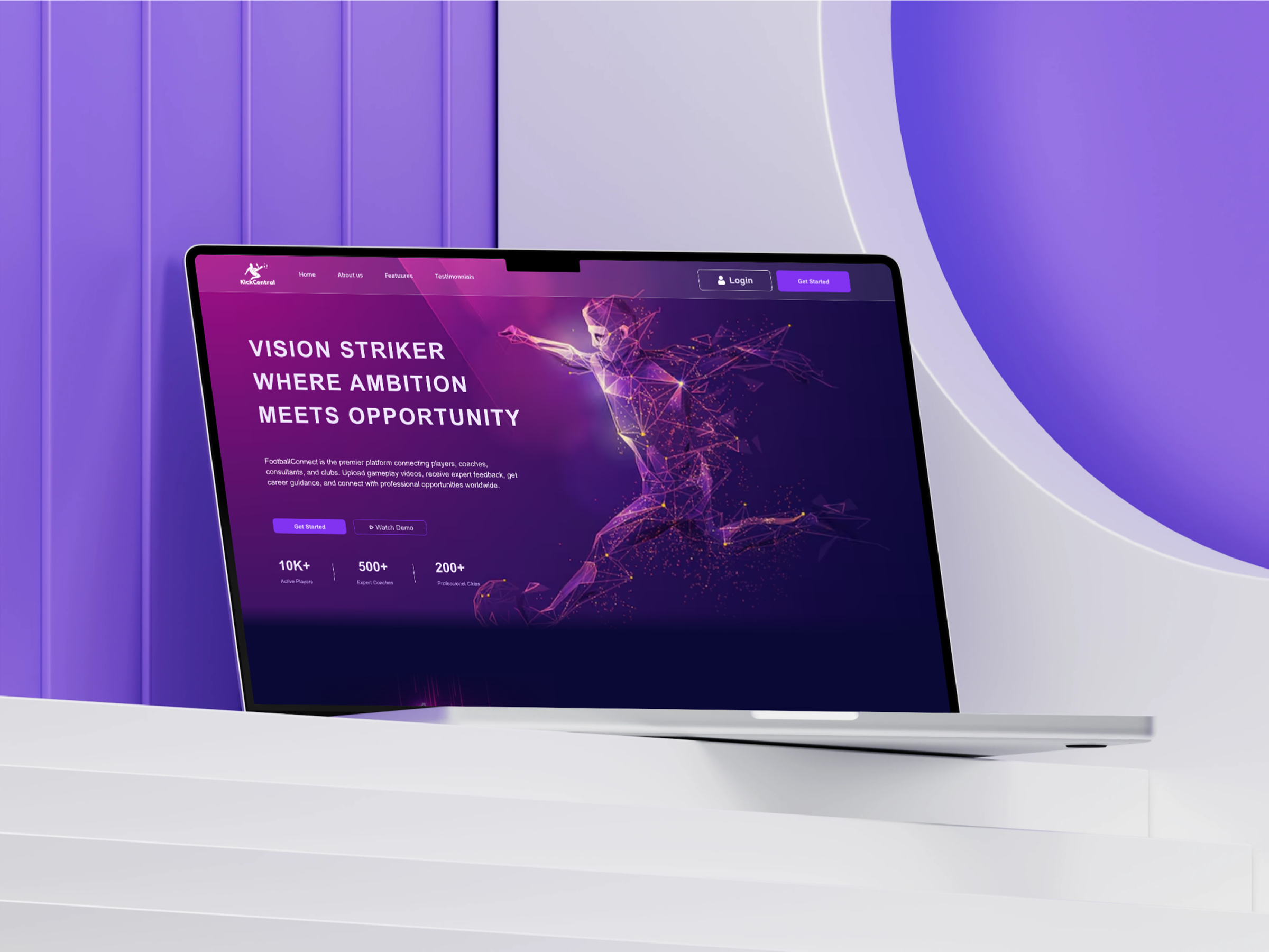 Browse thousands of Football Landing Page images for design inspiration ...