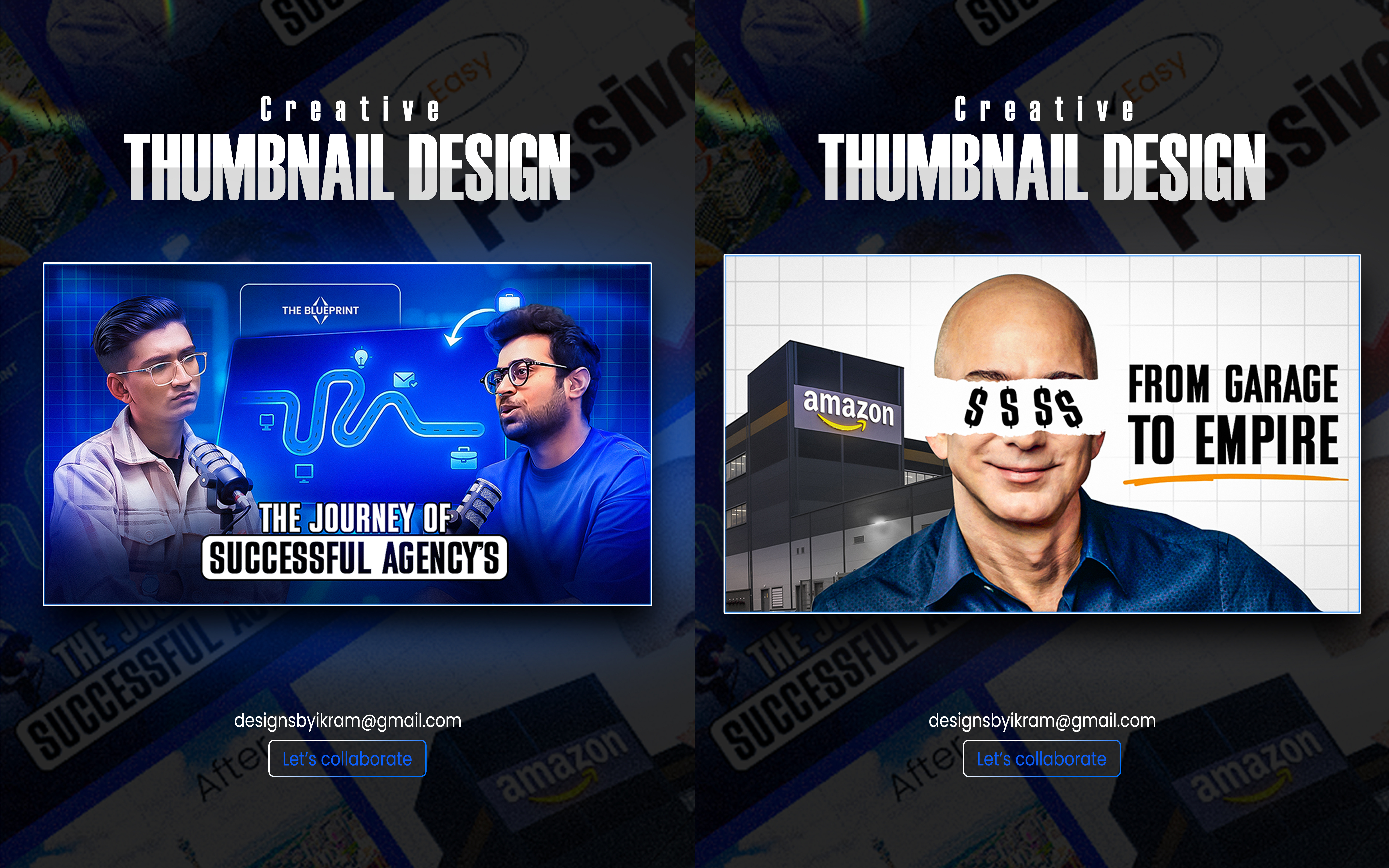 YouTube Thumbnail Design by Ikram Hussen Nieaj on Dribbble