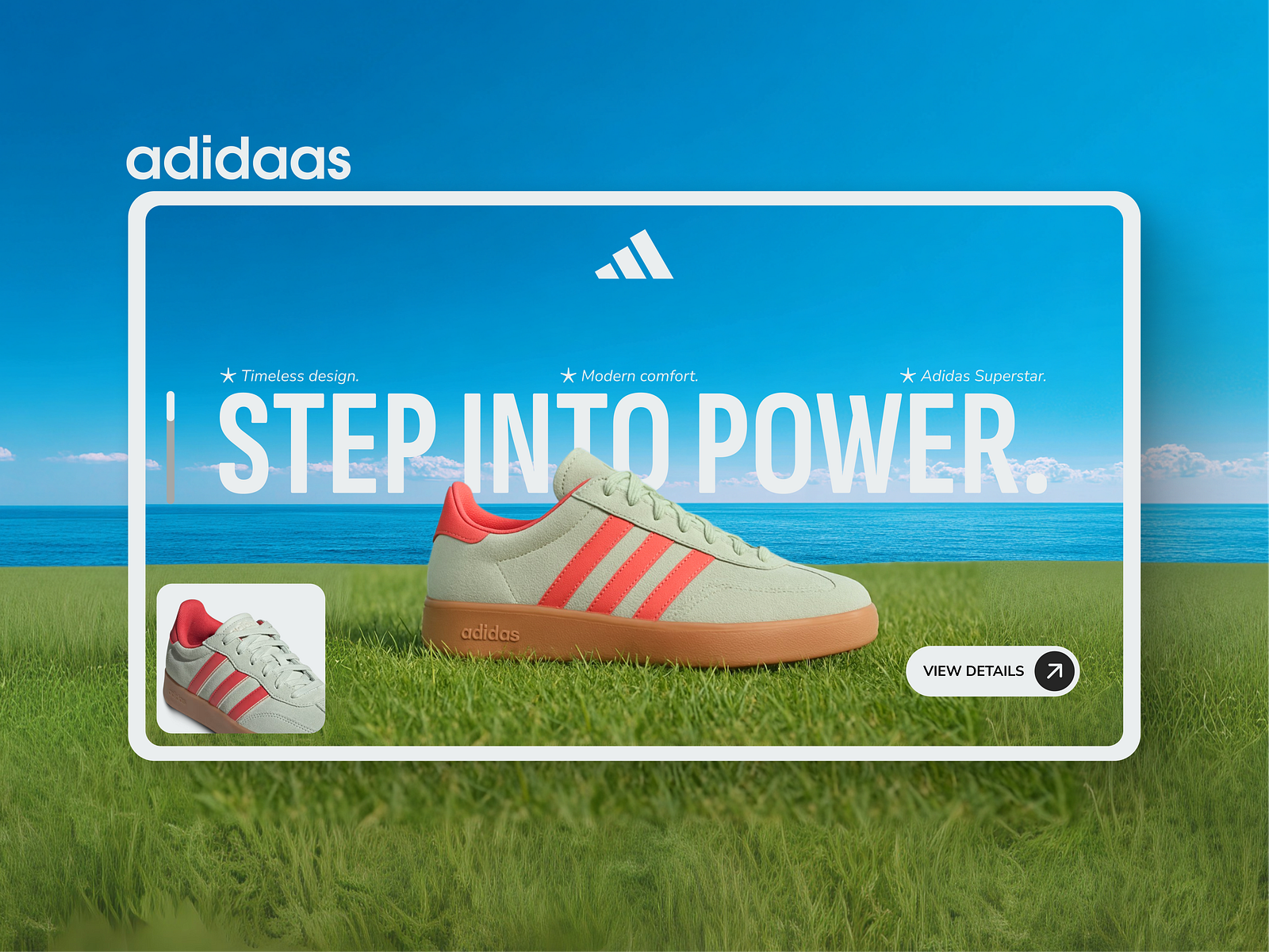 Adidas Barreda UI Design by diniooz on Dribbble