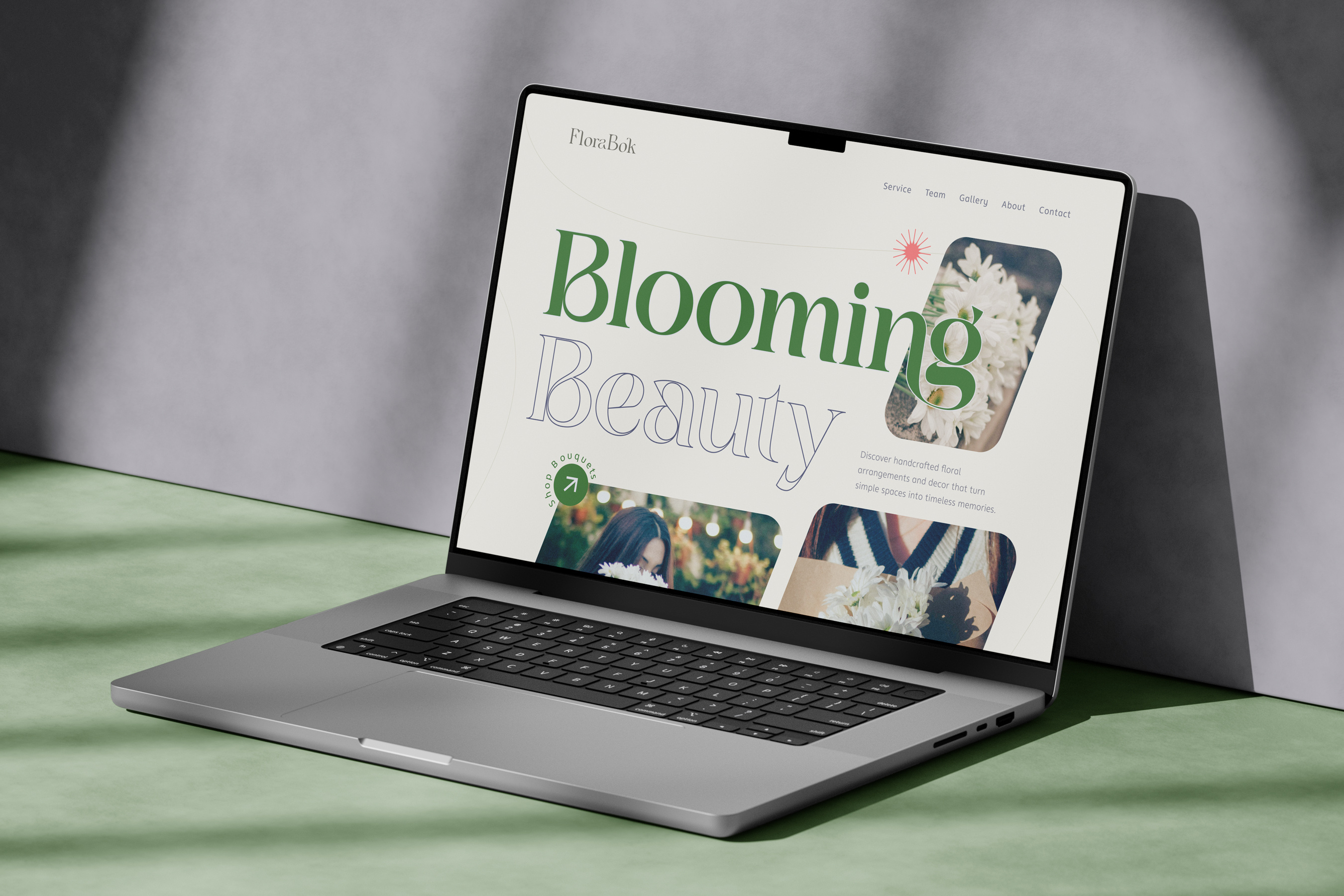 Floral Bouquets Shop | Dreamy eCommerce Hero Header (UI/UX) by Md Mahdi ...