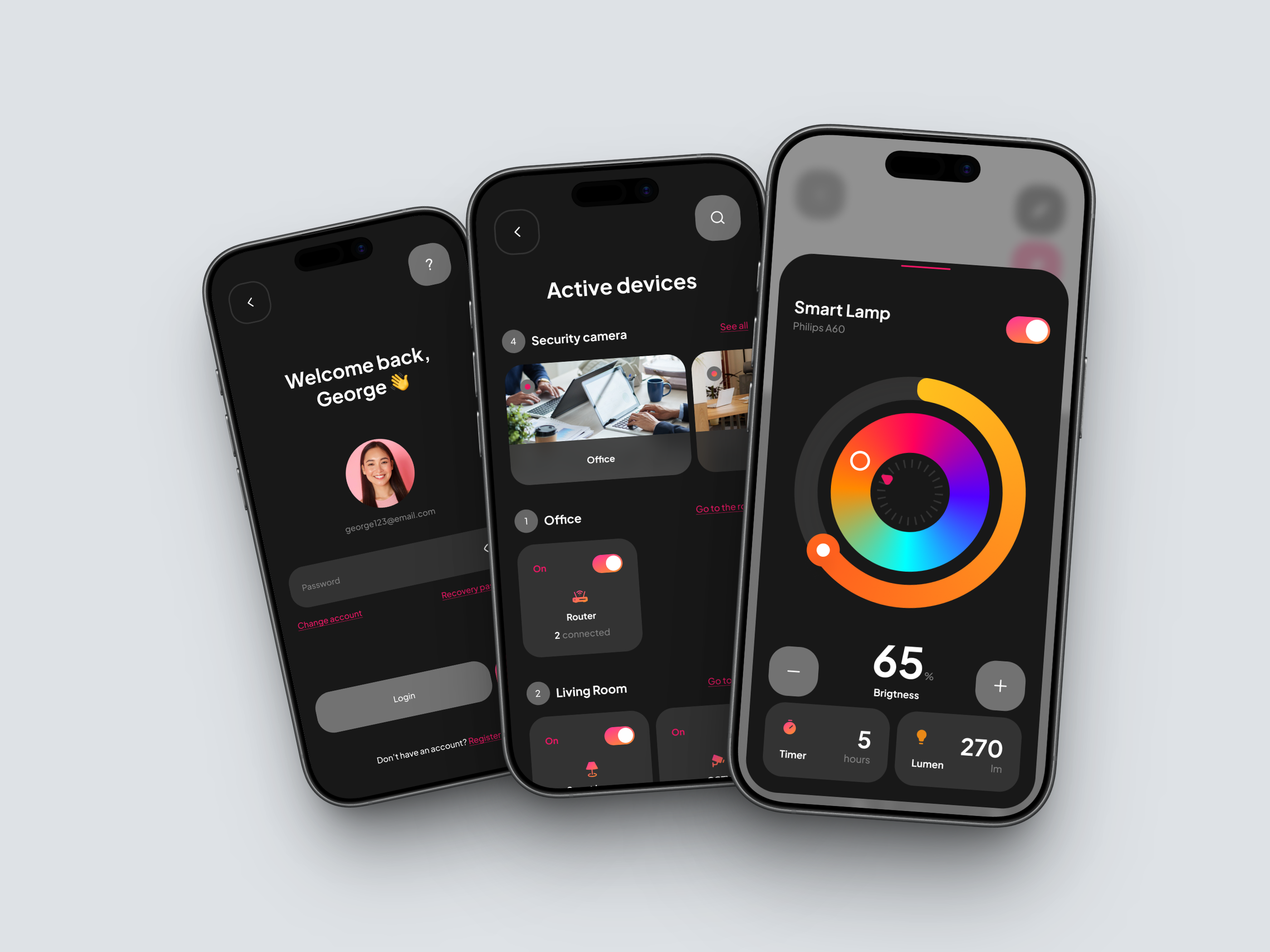 Smart Home App Design by Meo Studio - UX UI | Web Design | Web & Mobile ...