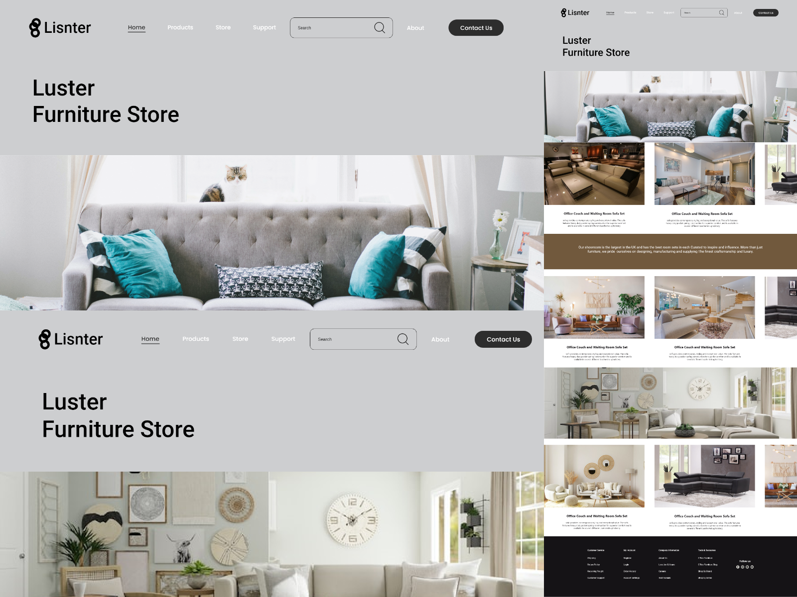 Furniture Ui & Ux Design by MD NURUL AMIN on Dribbble