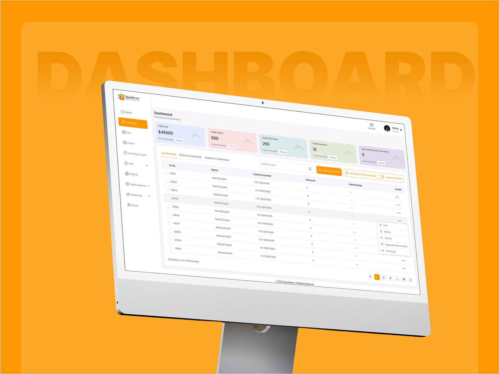 Dashboard Design by Saijal Parmar on Dribbble