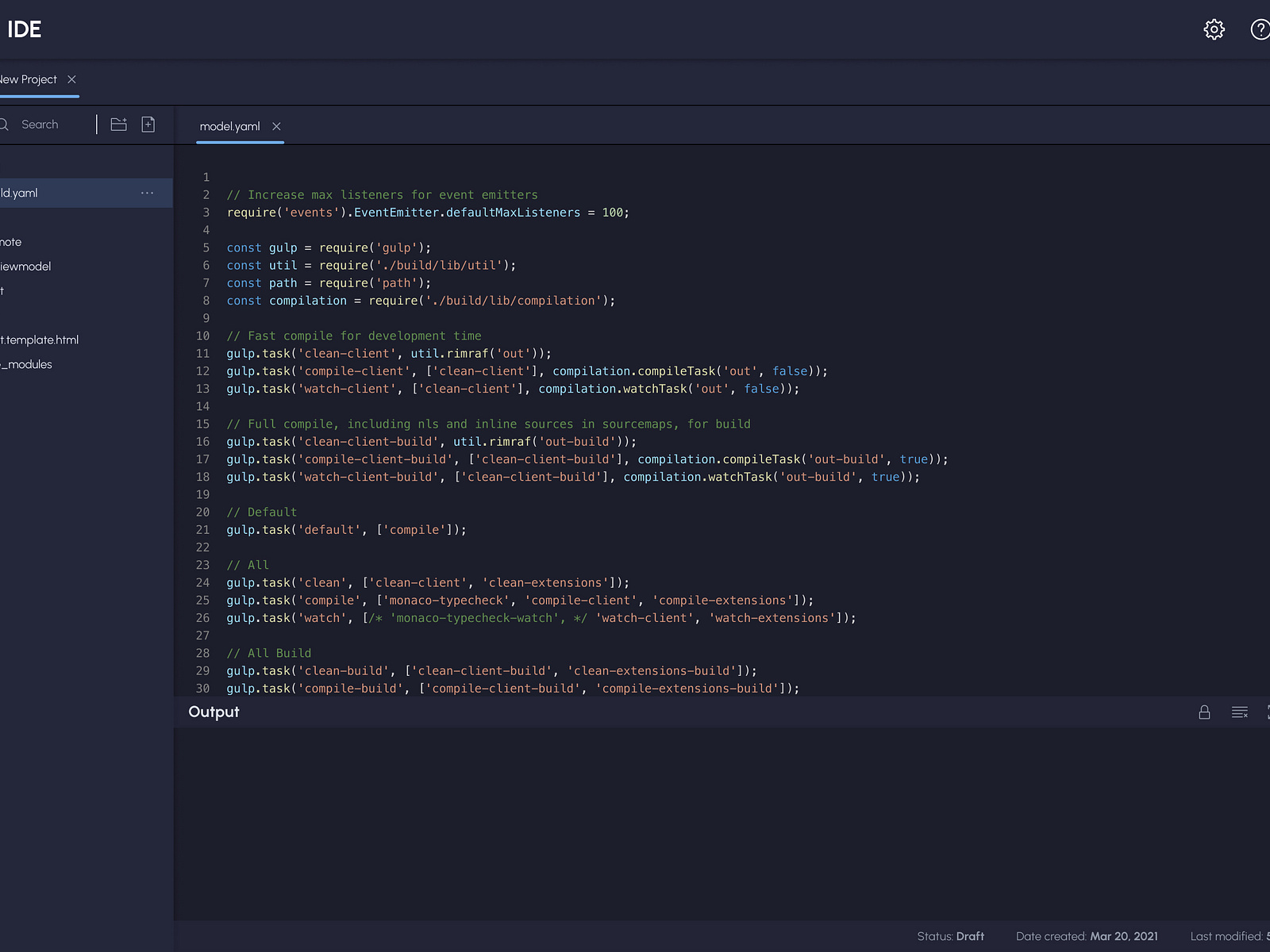 IDE Design by Iryna Nekrasova on Dribbble
