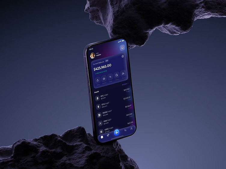 Wallet Mobile App by UX SAJIB🔥 on Dribbble
