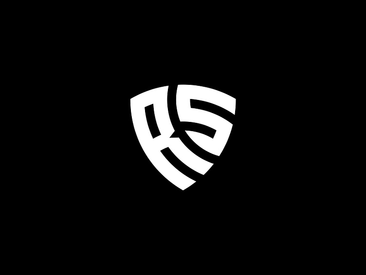 unused letter RS monogram shied cyber security logo design by Anik ...