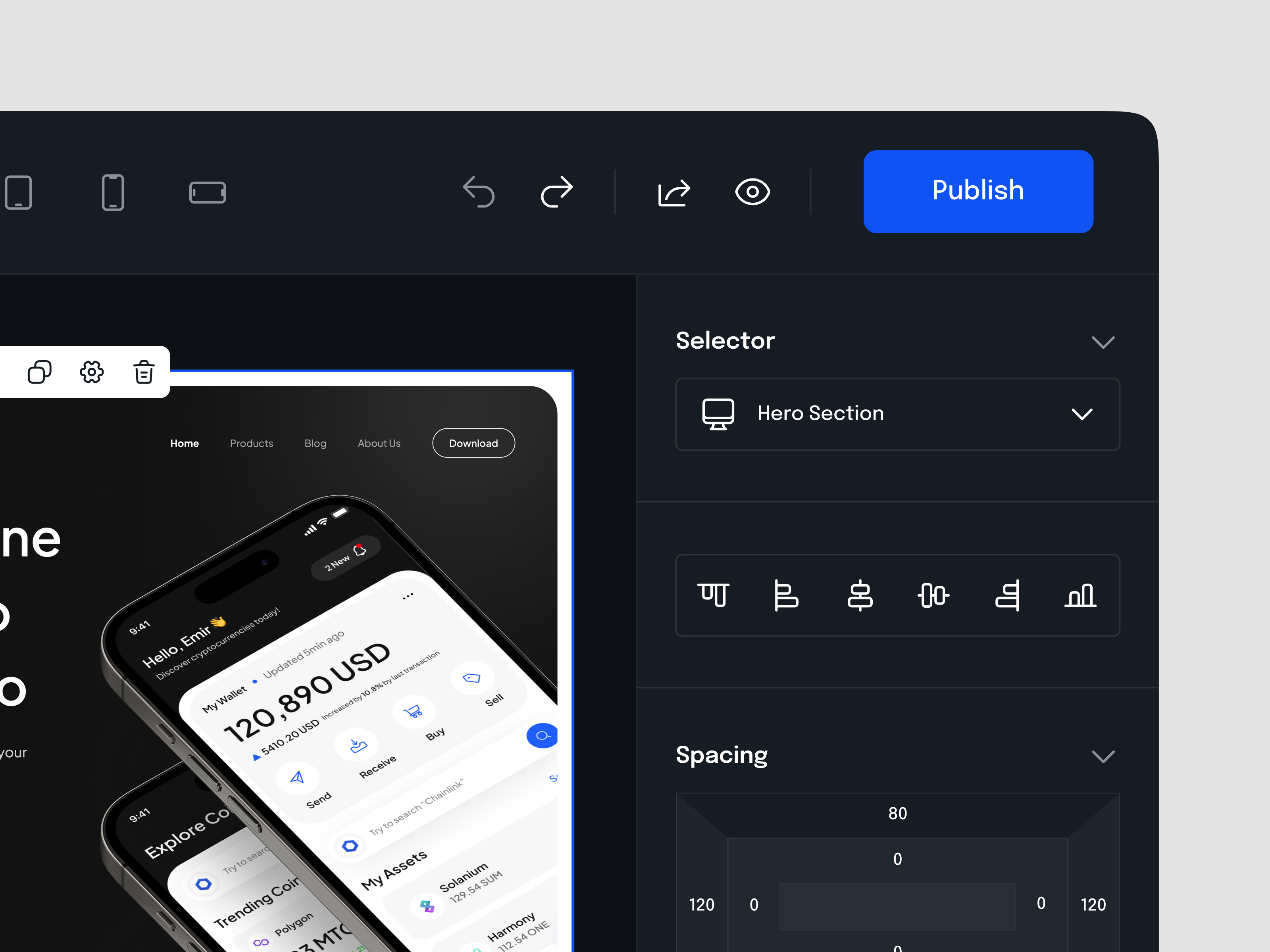 Irish. - No Code Website Builder by Rizal Ahmad ︎ for Nija Works on Dribbble