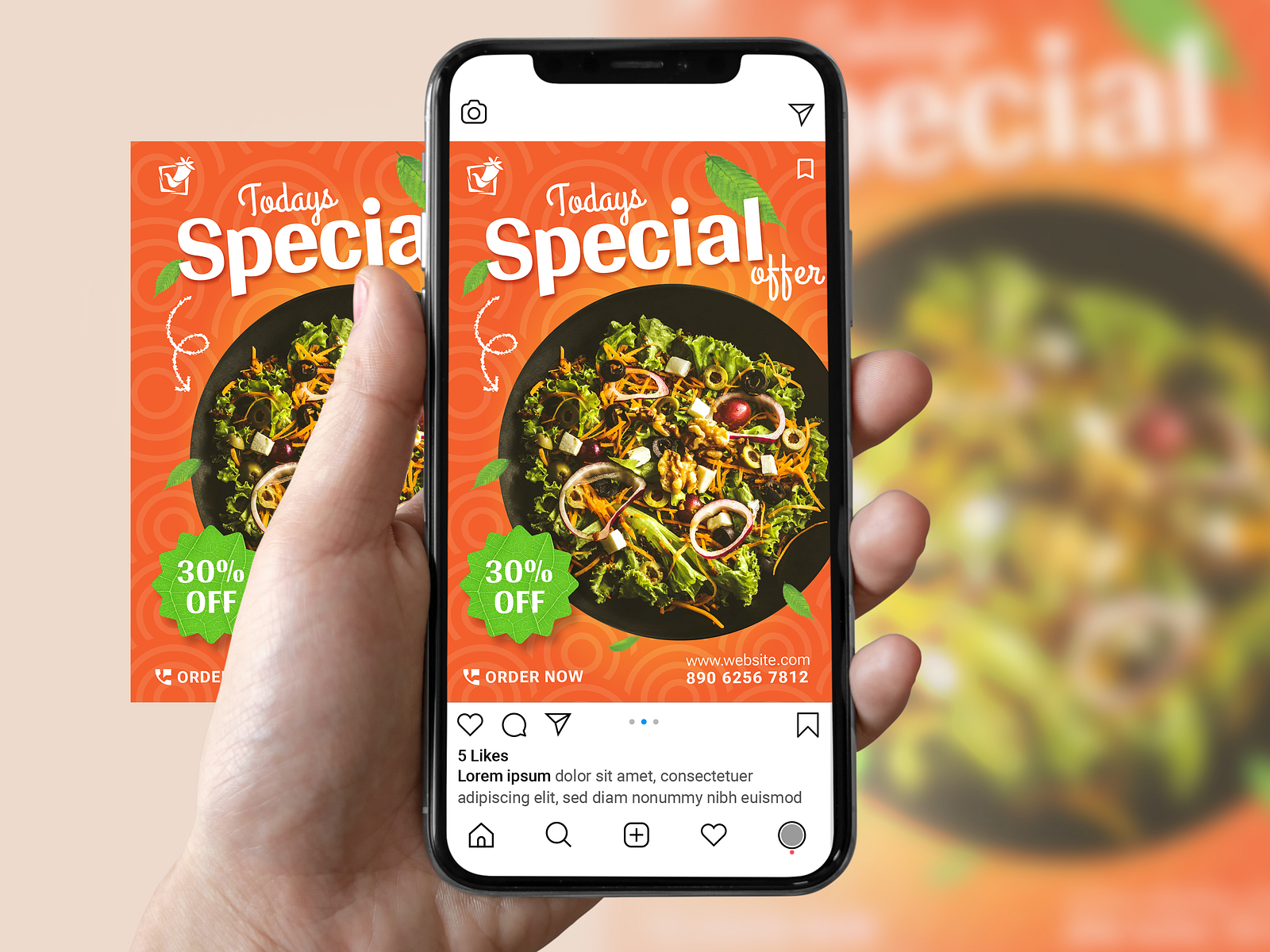 Food Poster Design - Special Offer by Ksu Kabanchuk on Dribbble
