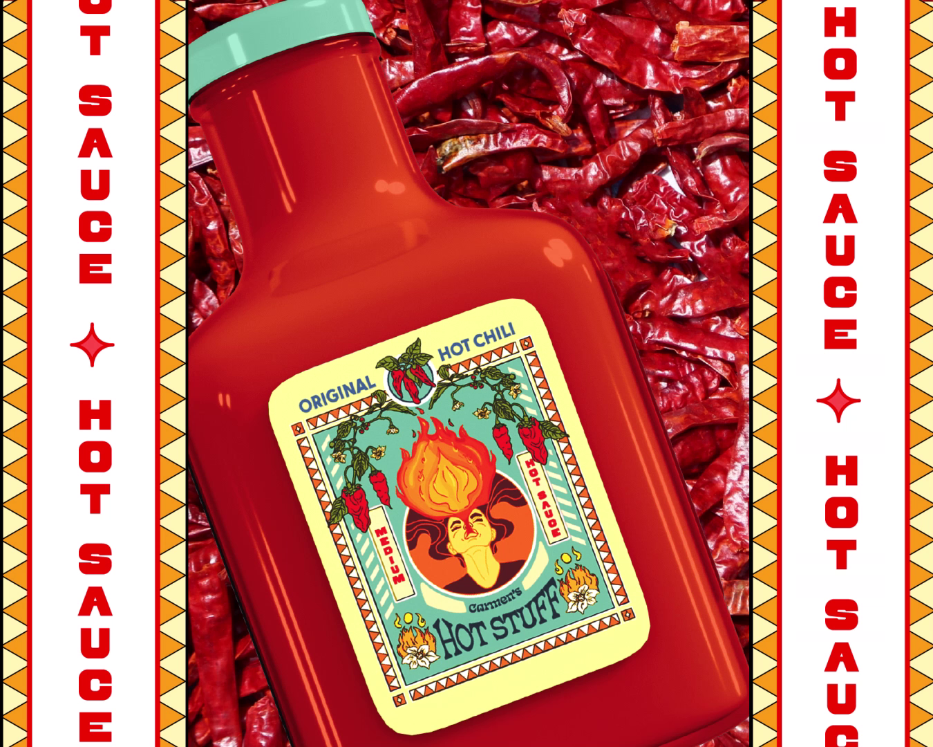 Hot Stuff Brand Design by Bianca Mendes on Dribbble
