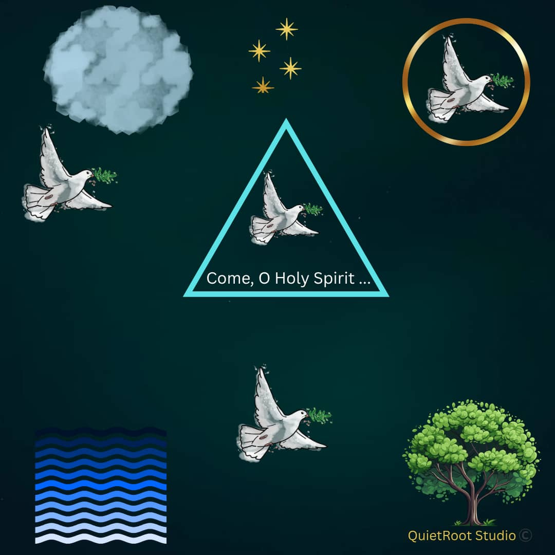 Come, O Holy Spirit: A Visual Invocation by Quietroot Studio on Dribbble