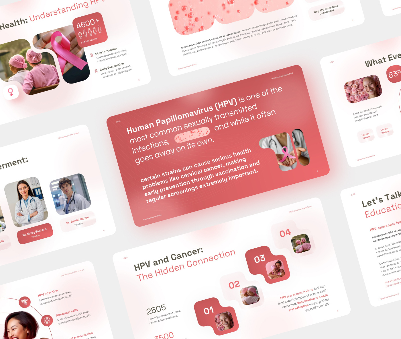 HPV Medical Presentation Template by Yuliana Ayu on Dribbble