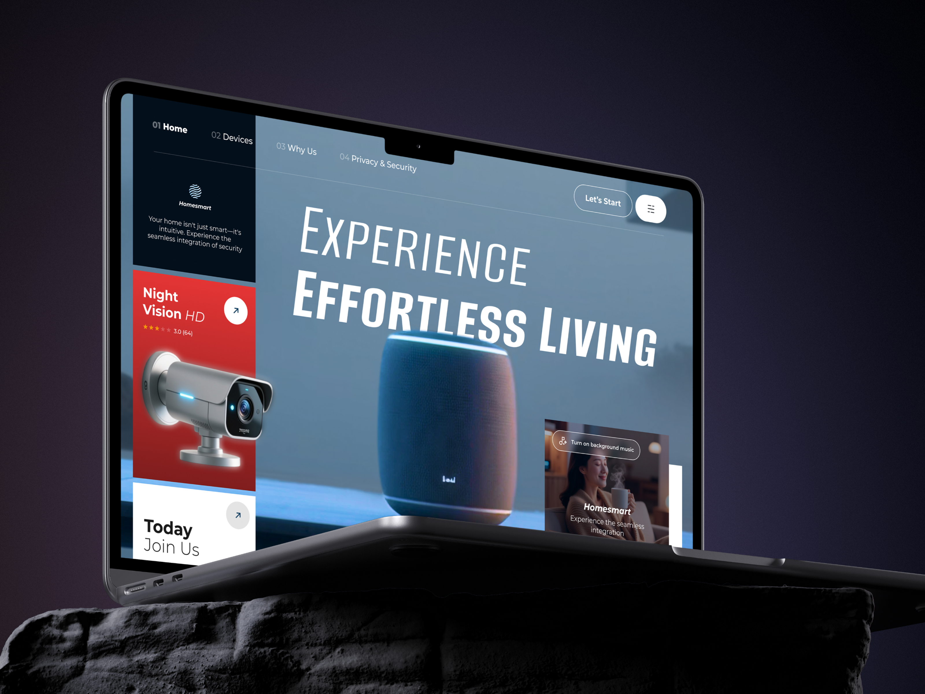 Home AI web ui design by Roohi Koohi on Dribbble