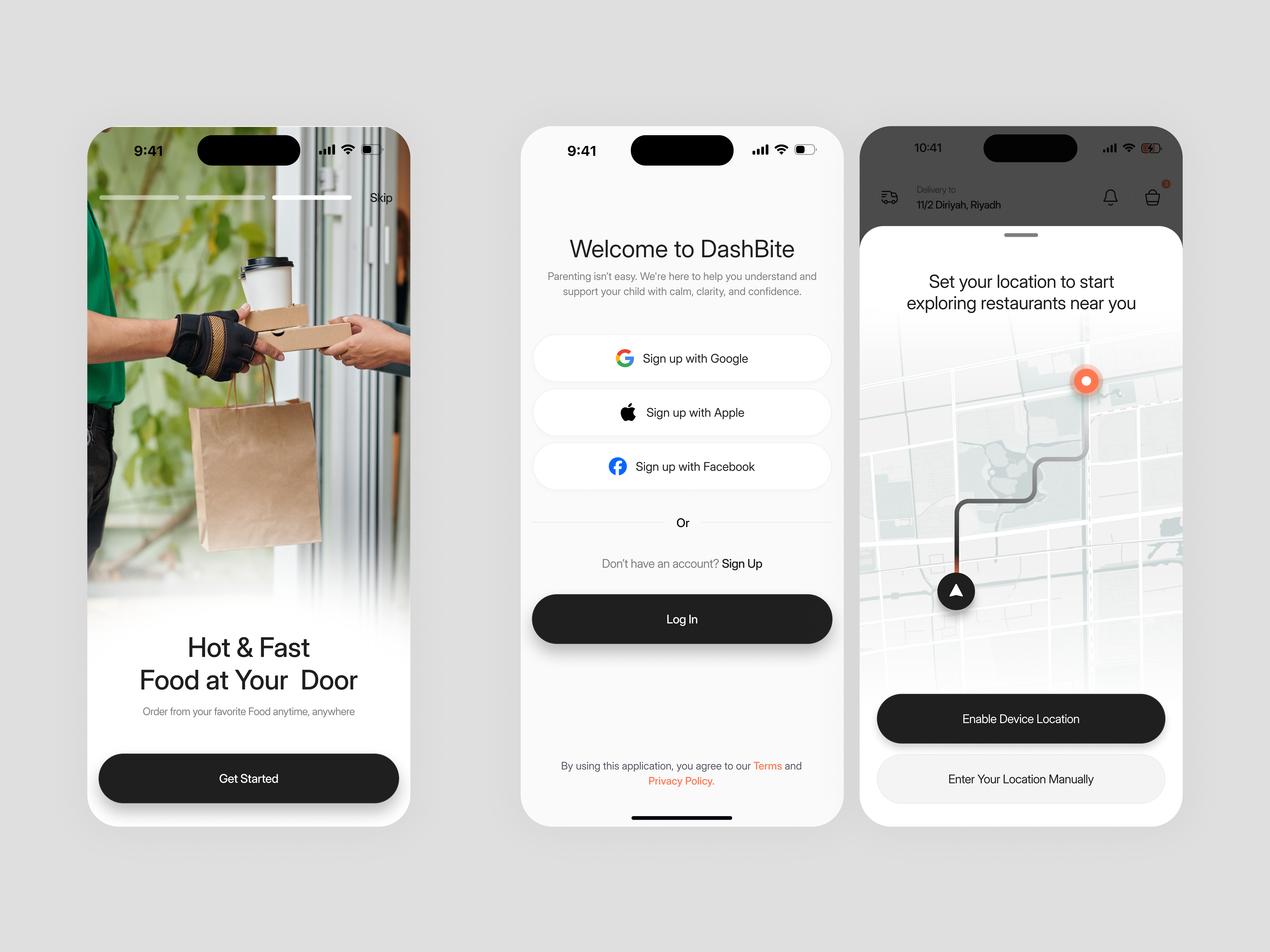 Food Delivery App UI Design - Ordering Flow by Orbix Studio – Mobile ...