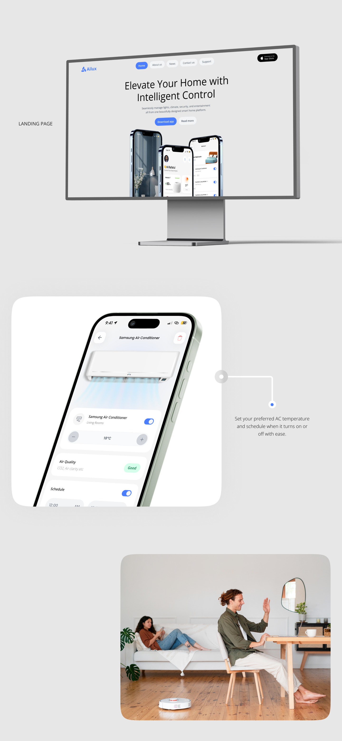 Smart Home Automation Mobile App UI UX Design by Md Rafatul Islam on ...