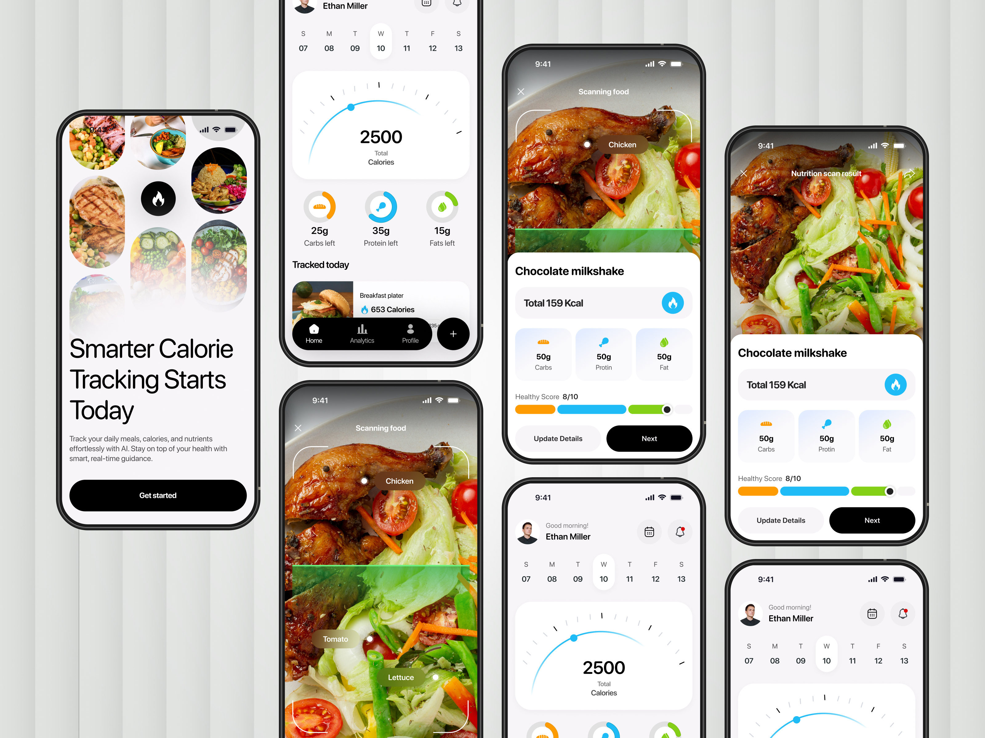 Food Kcal Ai App by Naiem Islam on Dribbble