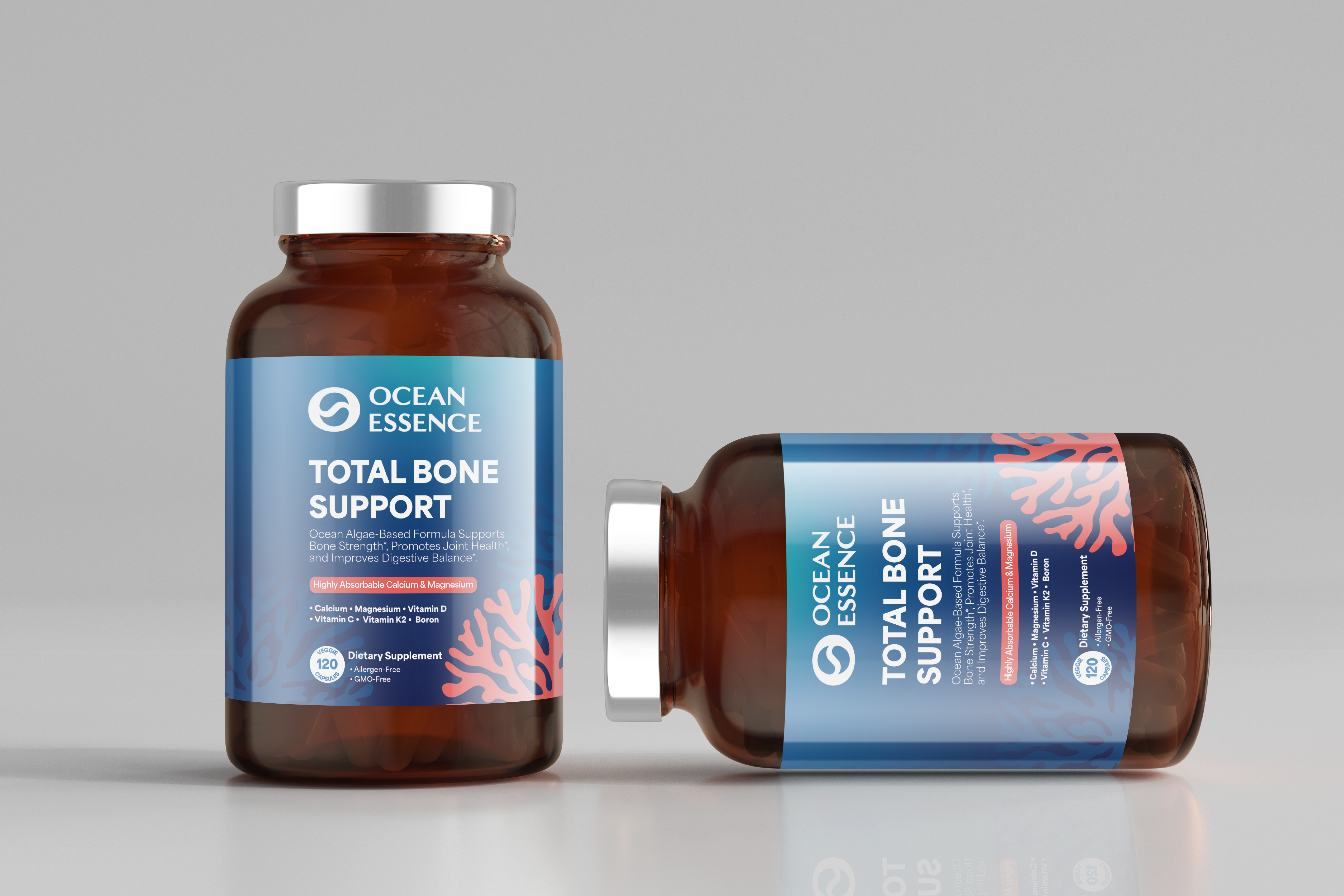 Realistic Bottle Mockup for Branding & Label Design by artBit Solutions ...