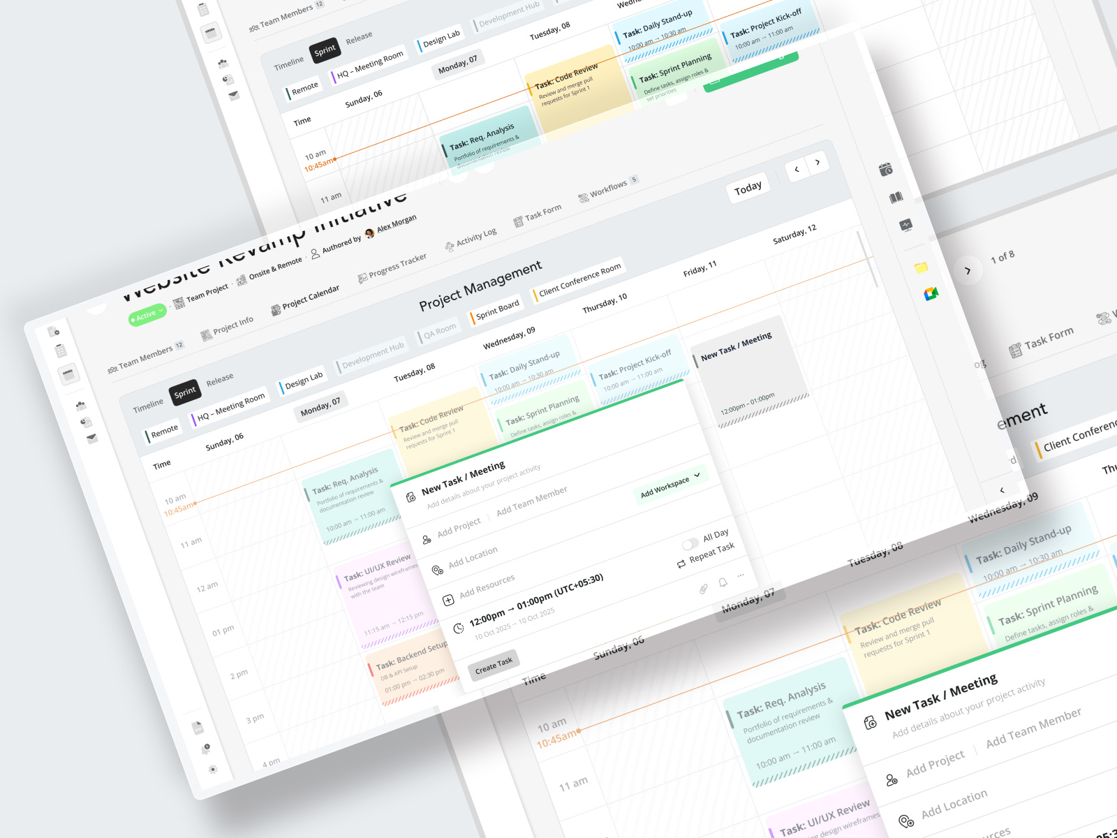 TaskFlow – Project Management Dashboard UI by Master Creationz -Global ...
