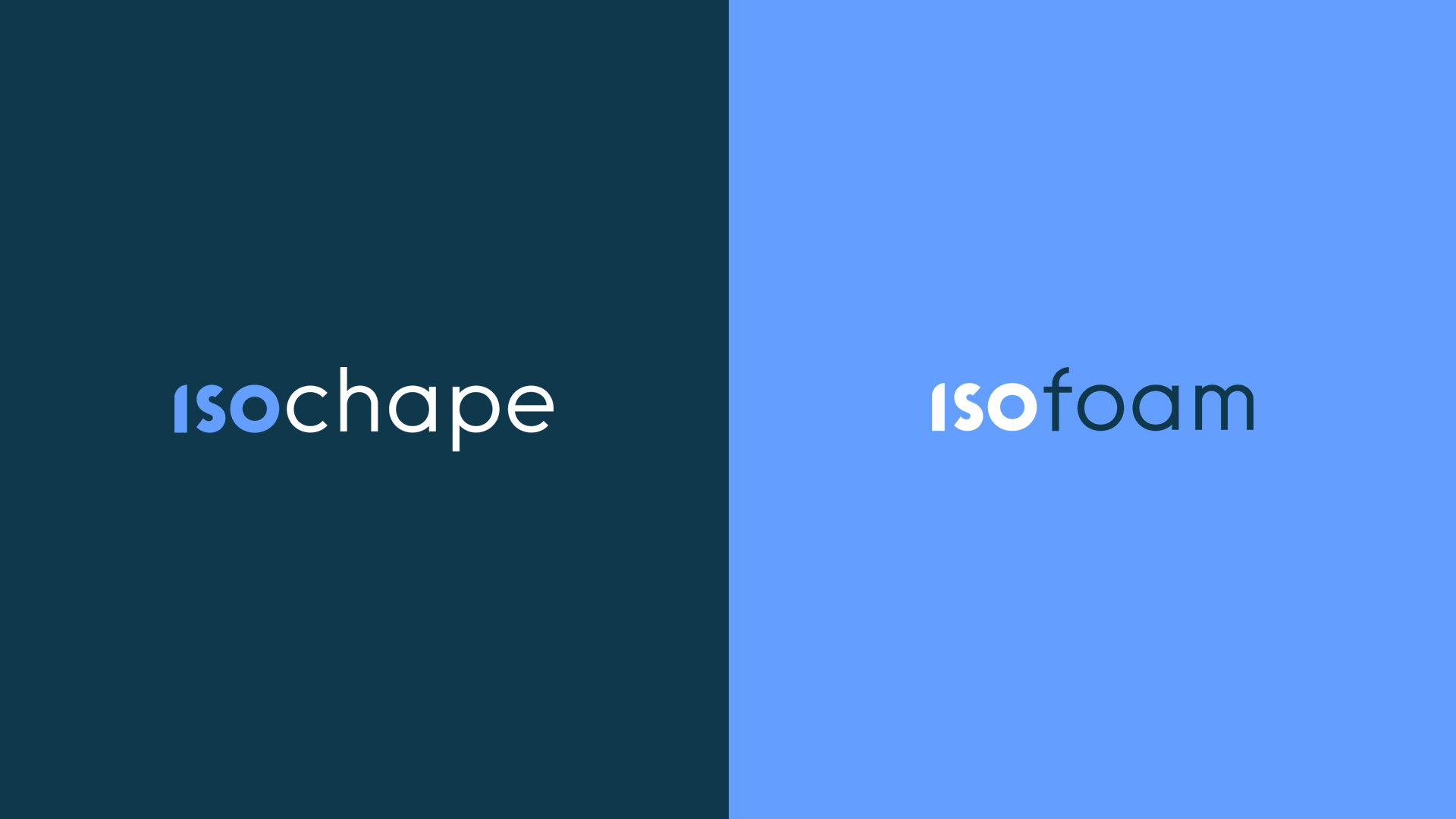 Logo design Isofoam and Isochape by Katrien Geukens on Dribbble