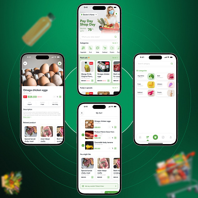 Browse thousands of Flutter Food App images for design inspiration | Dribbble