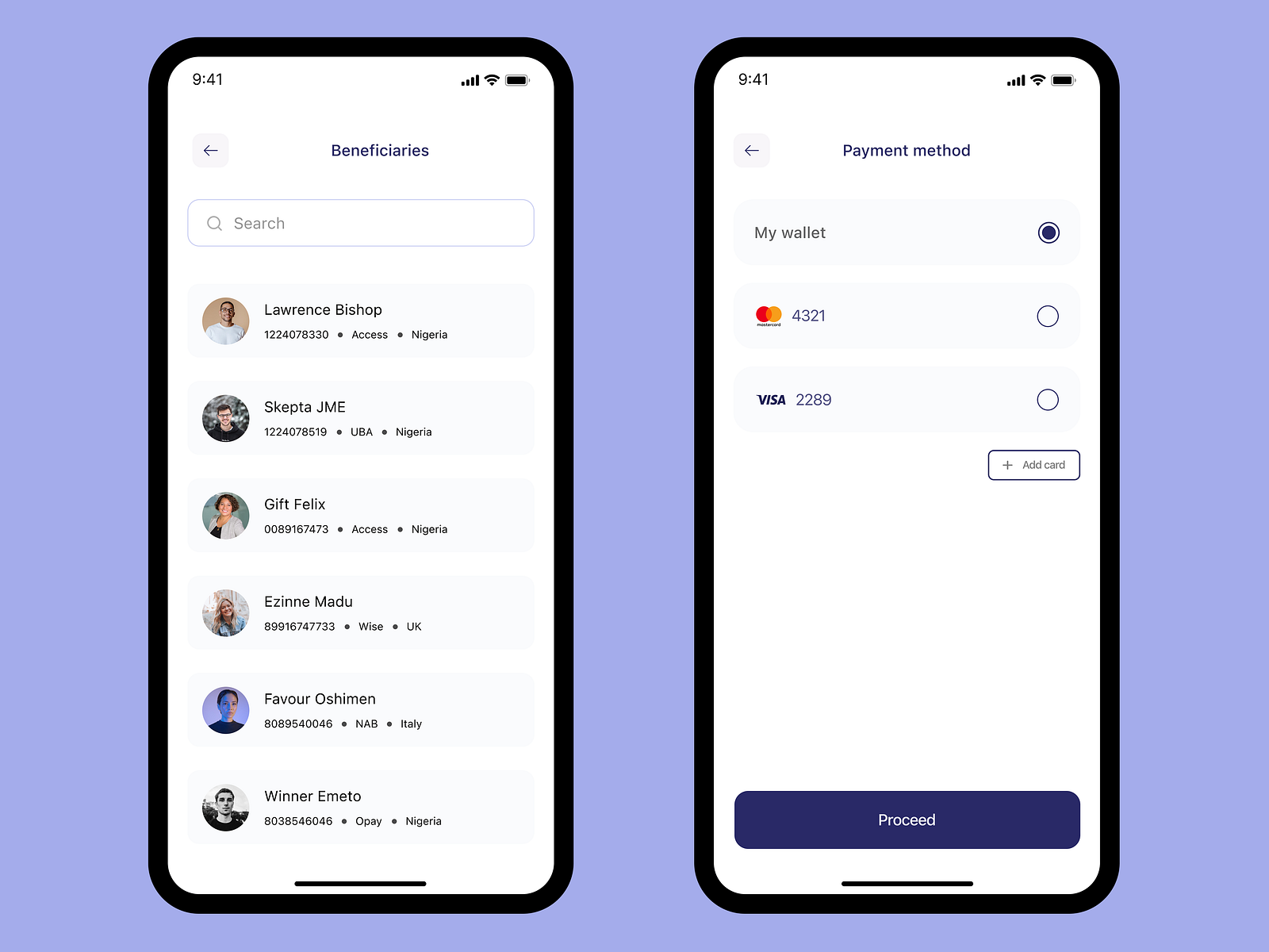 Fintech - bank app by Master Ifeanyi on Dribbble