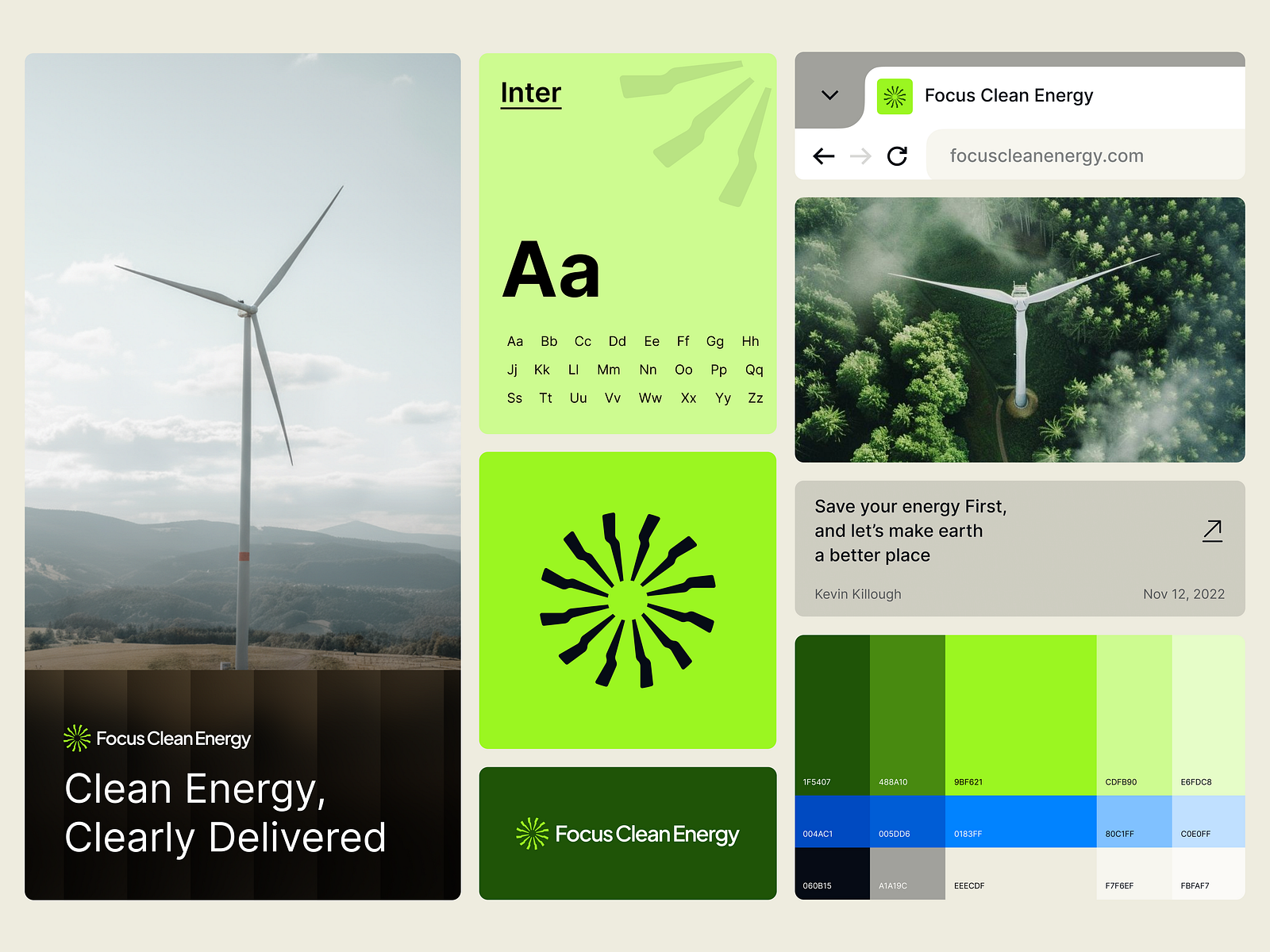 Focus Clean Energy - Visual Identity System by Gilang Rosa for Norch ...