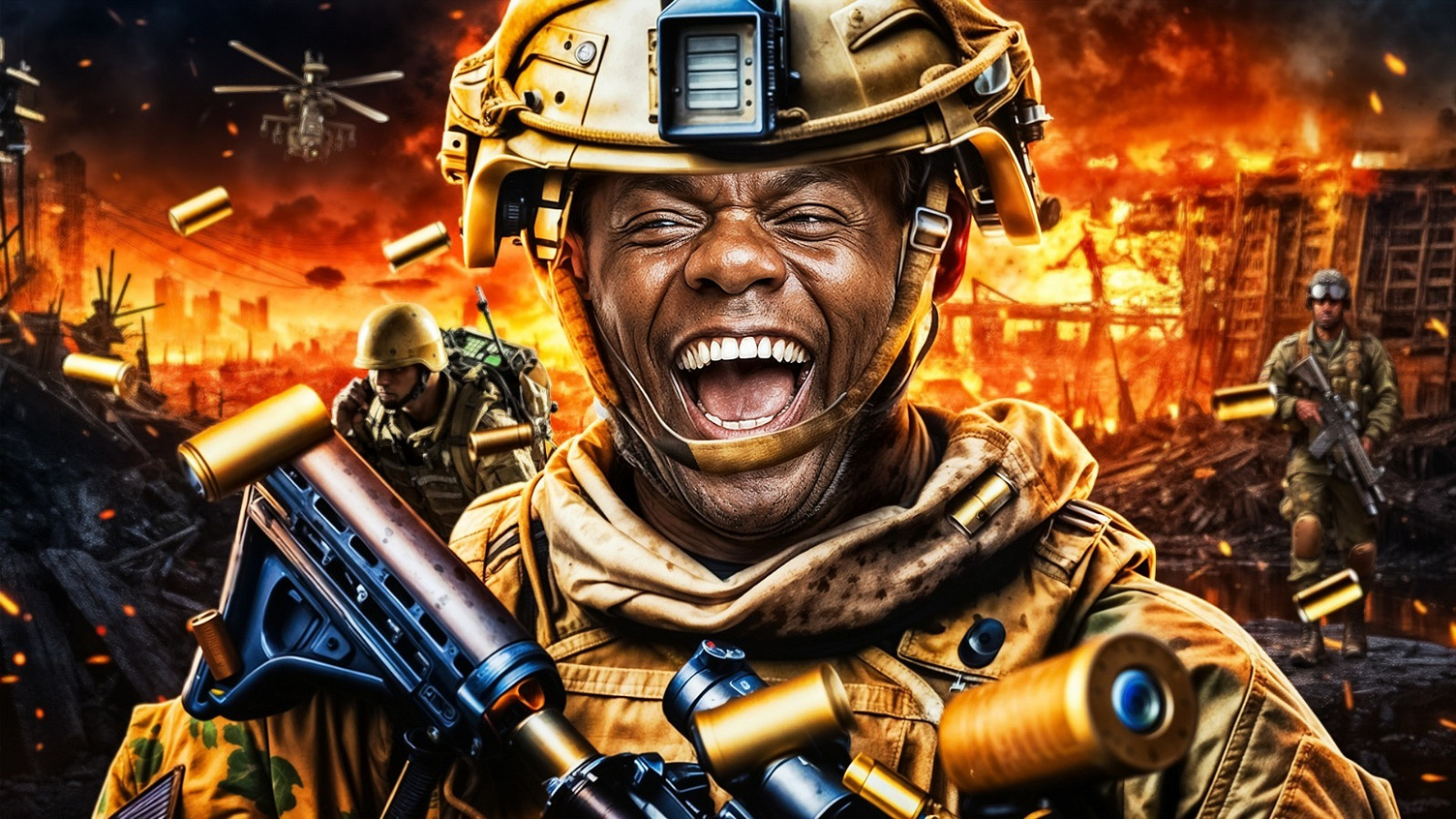 Epic Military Action Thumbnail Design – High-Impact Gaming Visua by ...