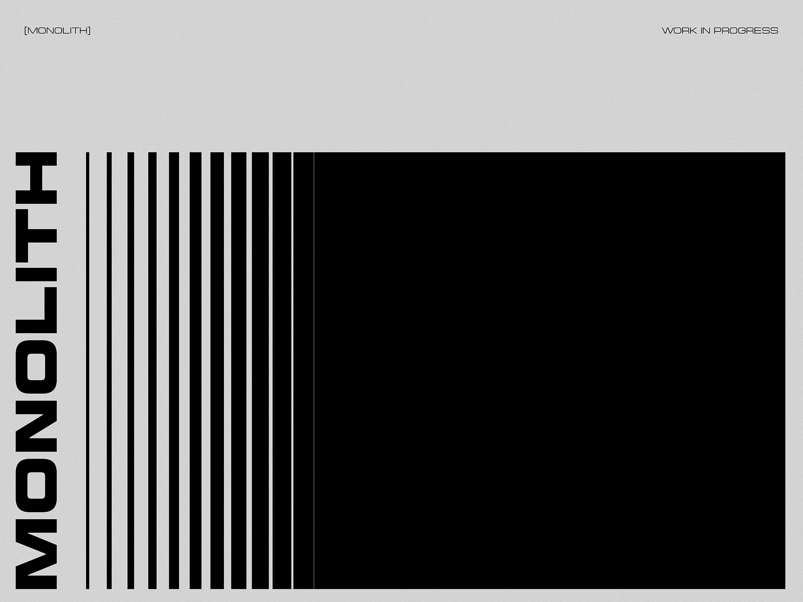 Monolith Typetest 03 by Alexander Grabowski on Dribbble