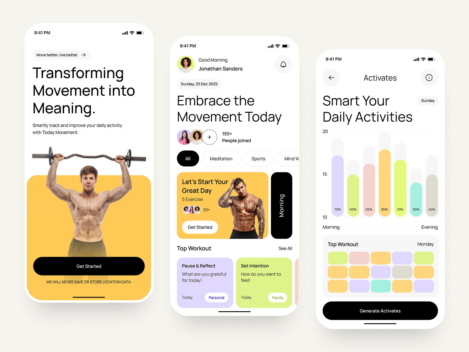 Today Movement – Smart Daily Activity Tracker Mobile App by Gm Shamim ...
