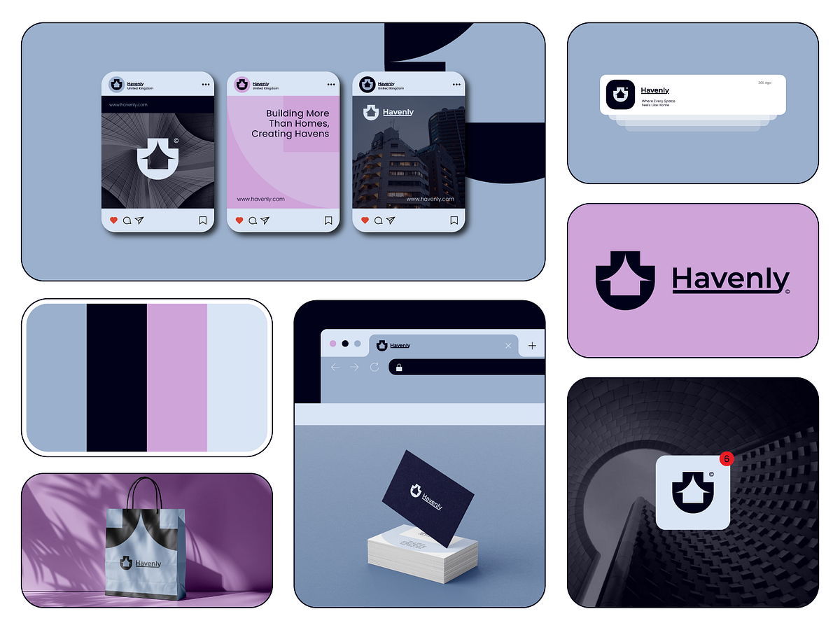 Real Estate Logo Branding by Morium Munni on Dribbble