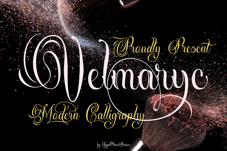 Velmarcy - Modern Script by TypeClassHeroes on Dribbble