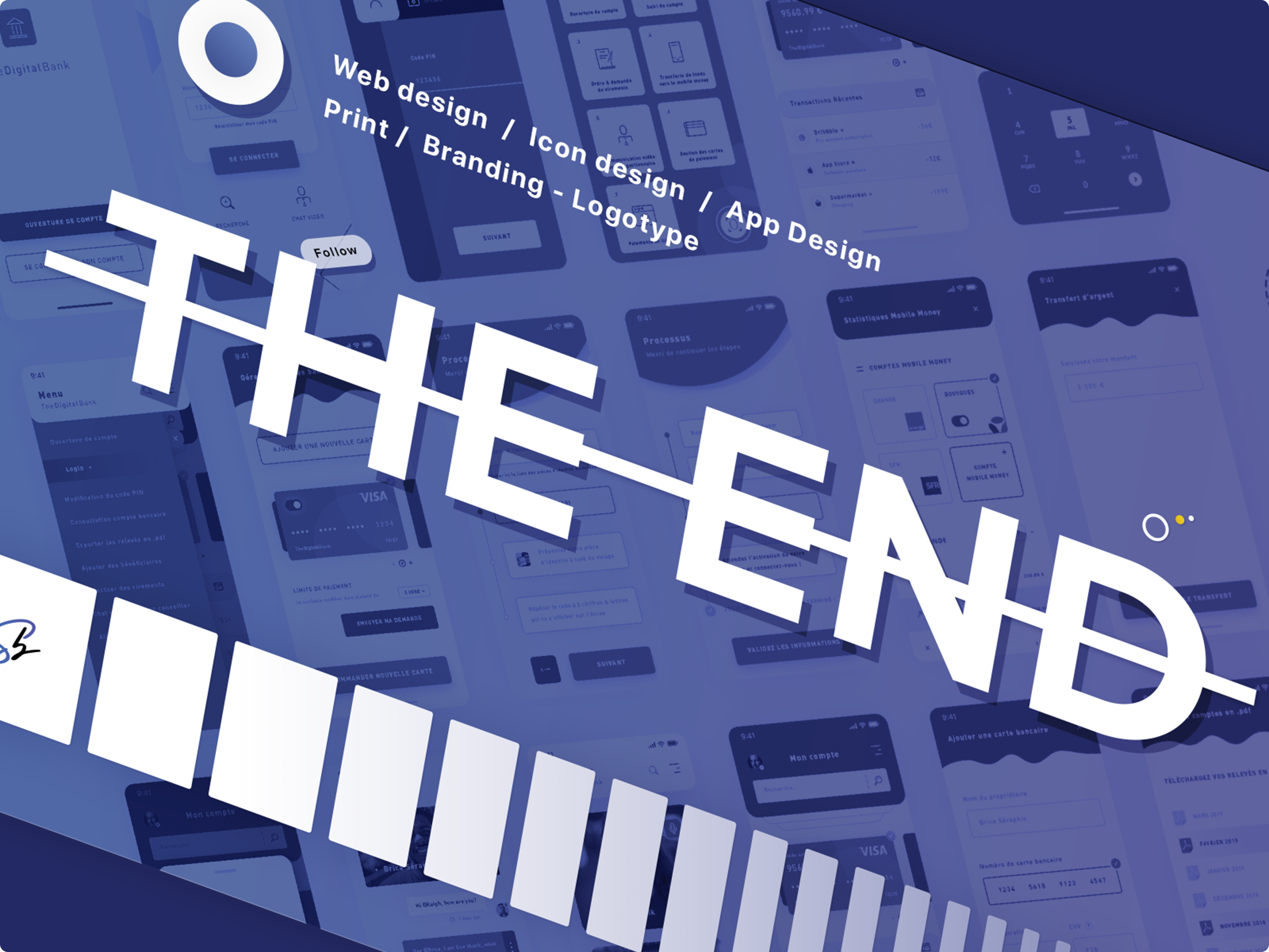 THE END Banner by Séraphin Brice on Dribbble
