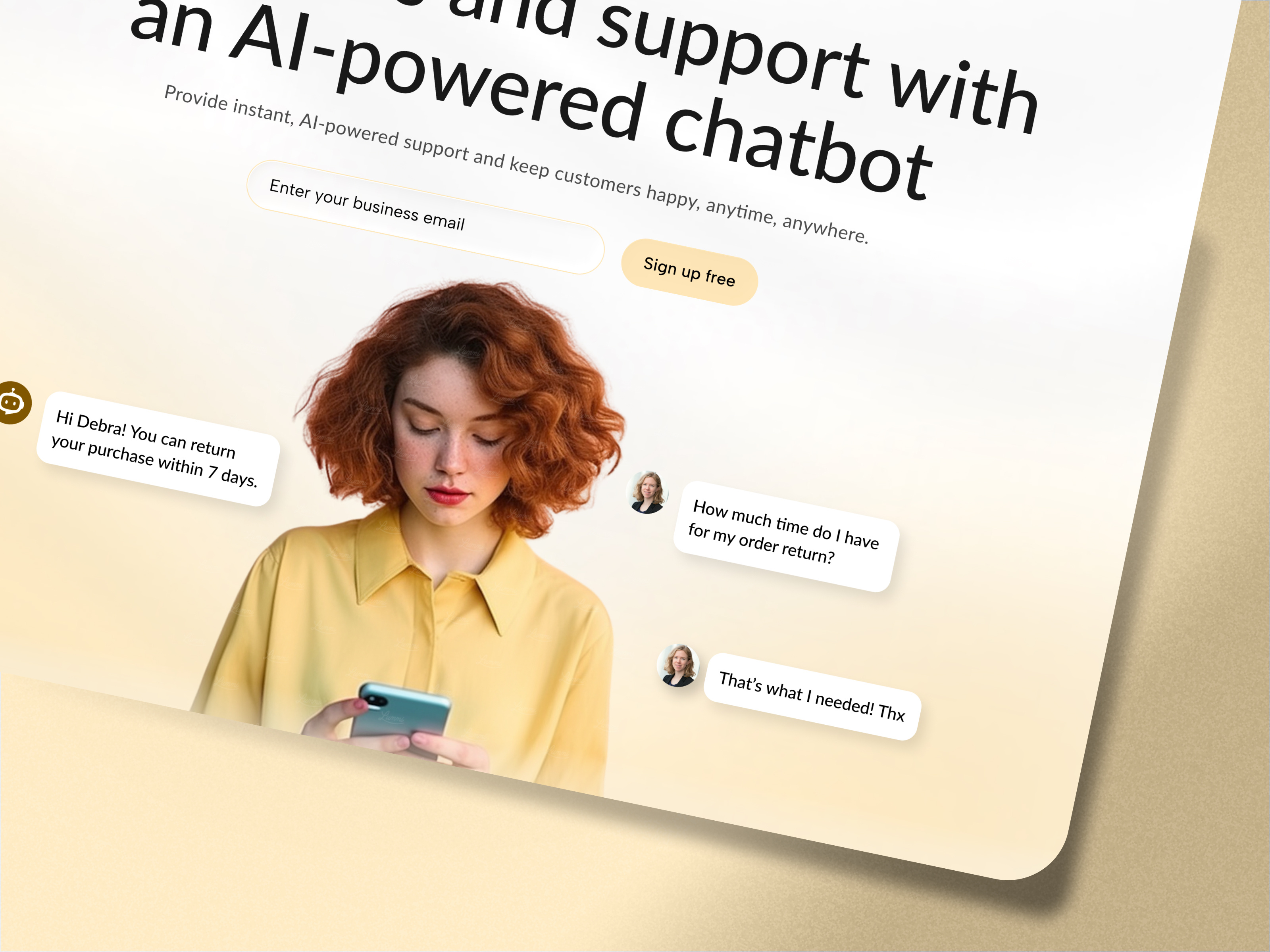 Ai Chatbot Website Design by Efat Ahmed for AntDesk 🟢 on Dribbble