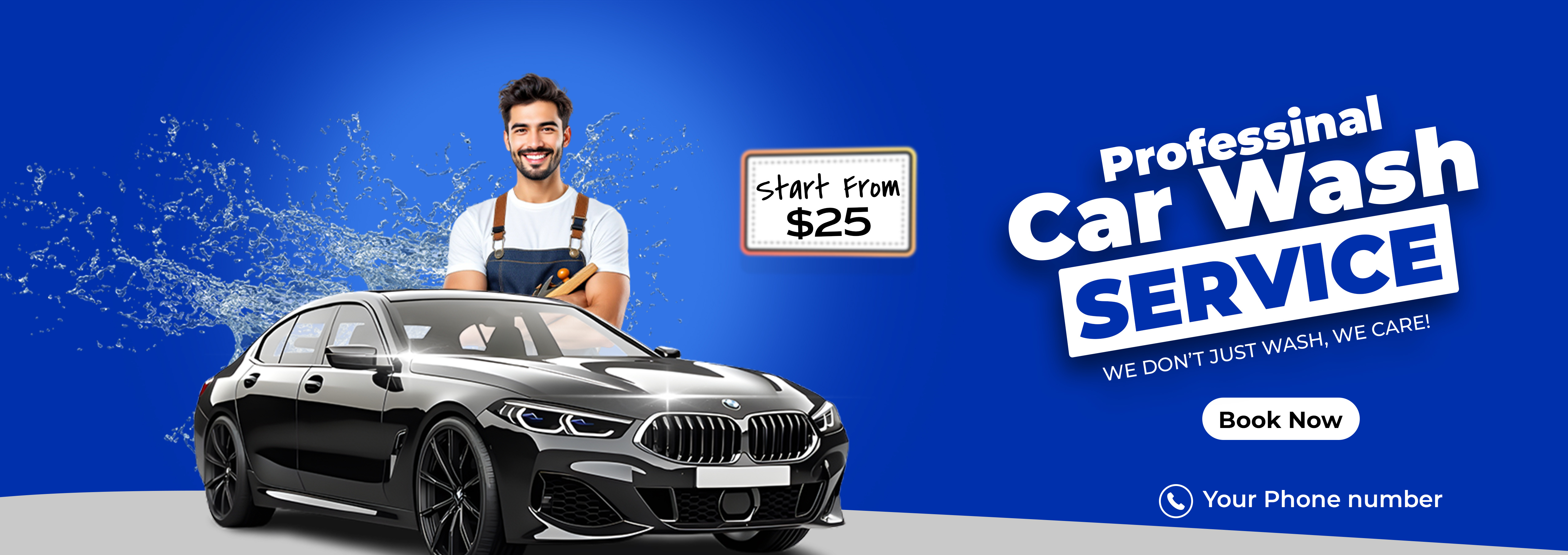 Car Wash Social Media Poster Design by Kohinoor Akter on Dribbble