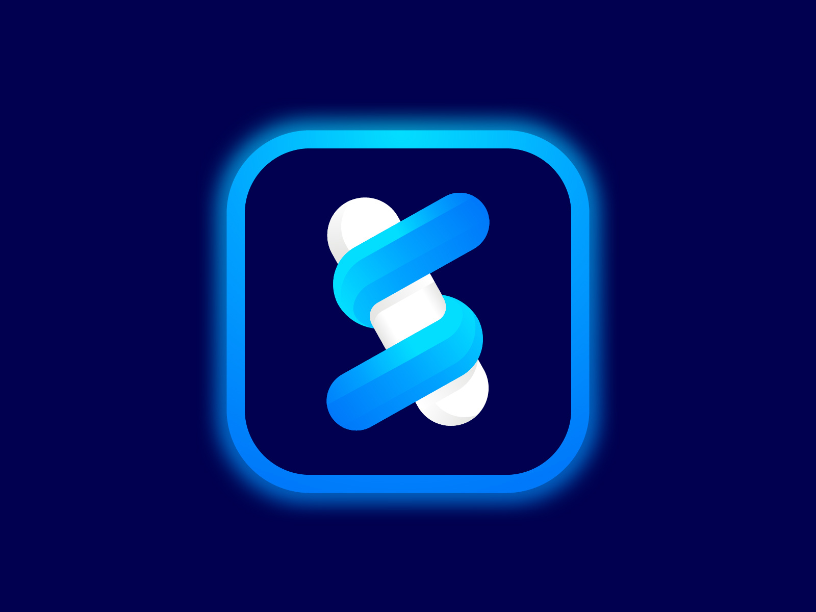 Letter S + Loop App icon Logo by Rahid Rehman (Nesar) - Brand Designer ...