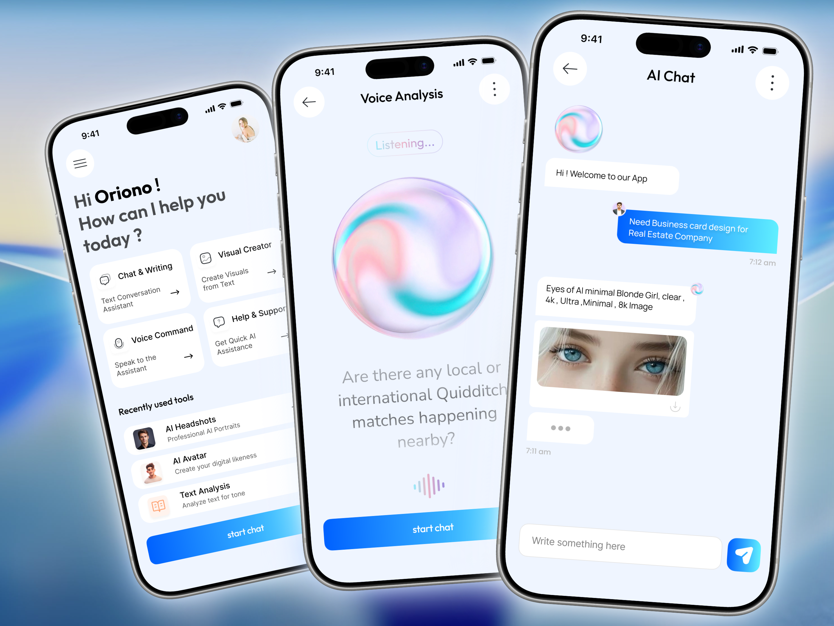 AI Chatbot UI Design by UIOVIA ® on Dribbble