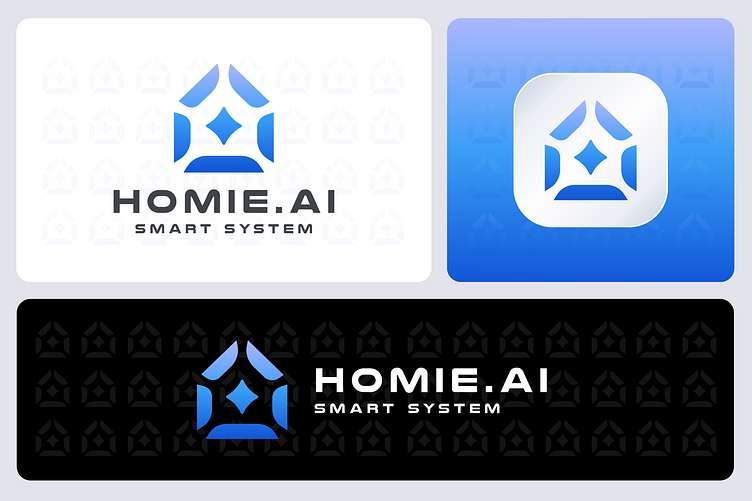 Homie.Ai Smart System Logo Design by Design_Planet on Dribbble