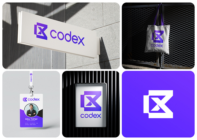 Codex Brand Identity Design by Abu Taher on Dribbble