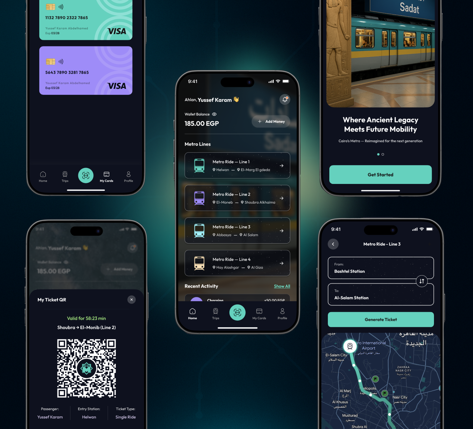 Transit Cairo – Modernizing Mobility in Egypt by Yussef Karam on Dribbble