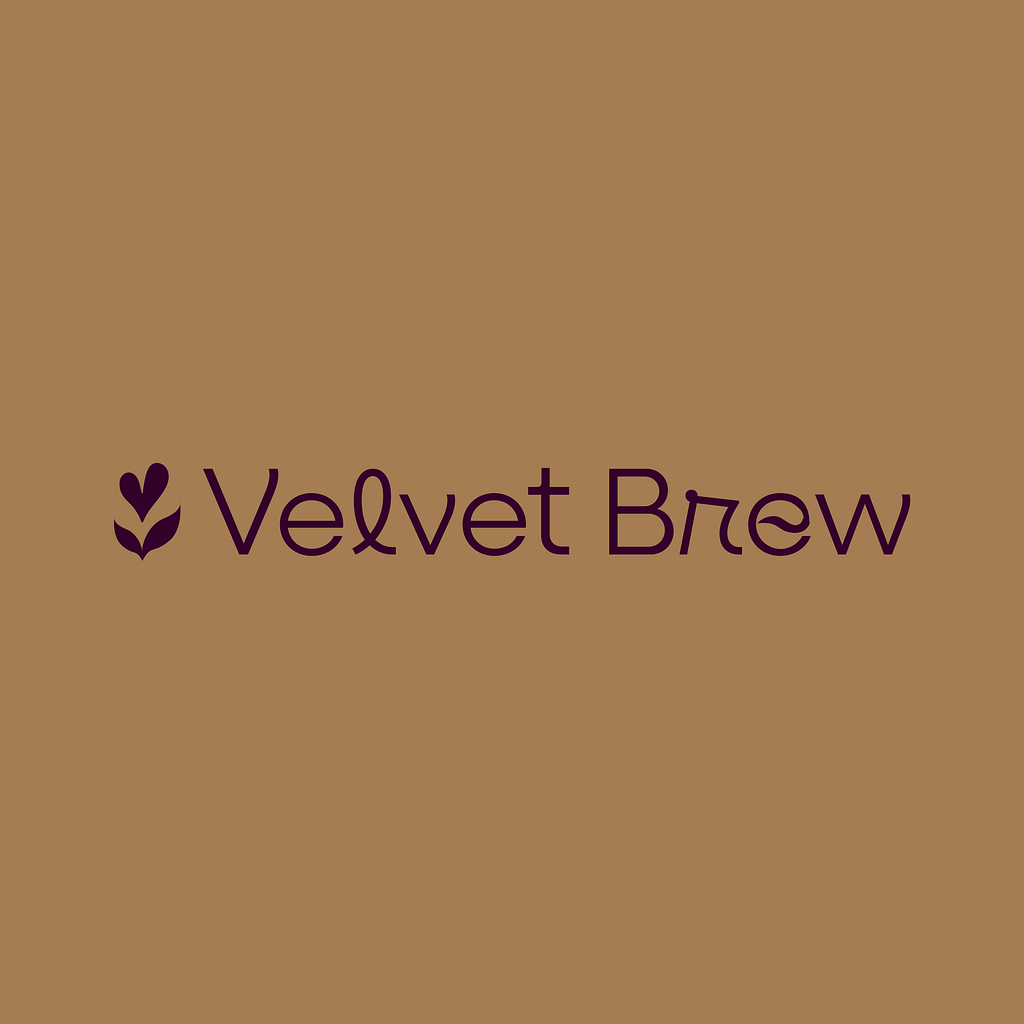 Velvet Brew Logo by Anjina Islam Anni on Dribbble