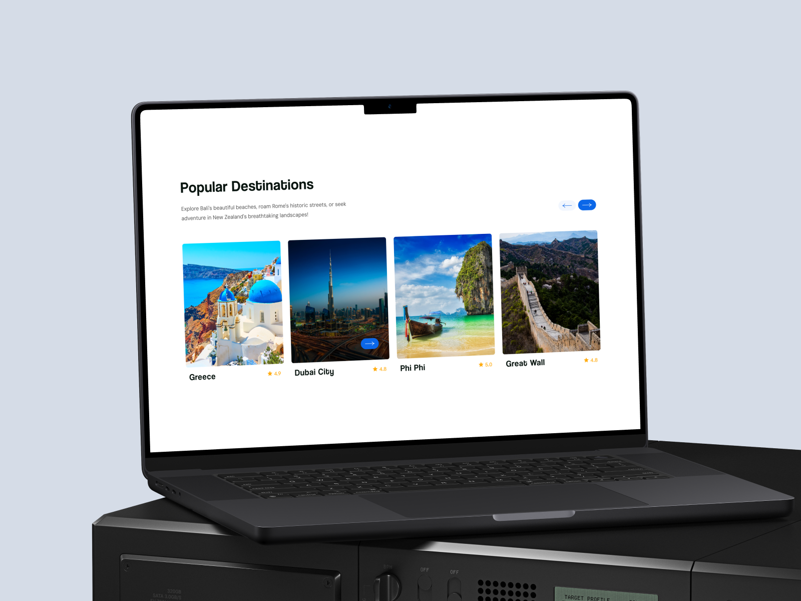 TourPal – Travel & Adventure Website UI Design by Sahin Mia for ...