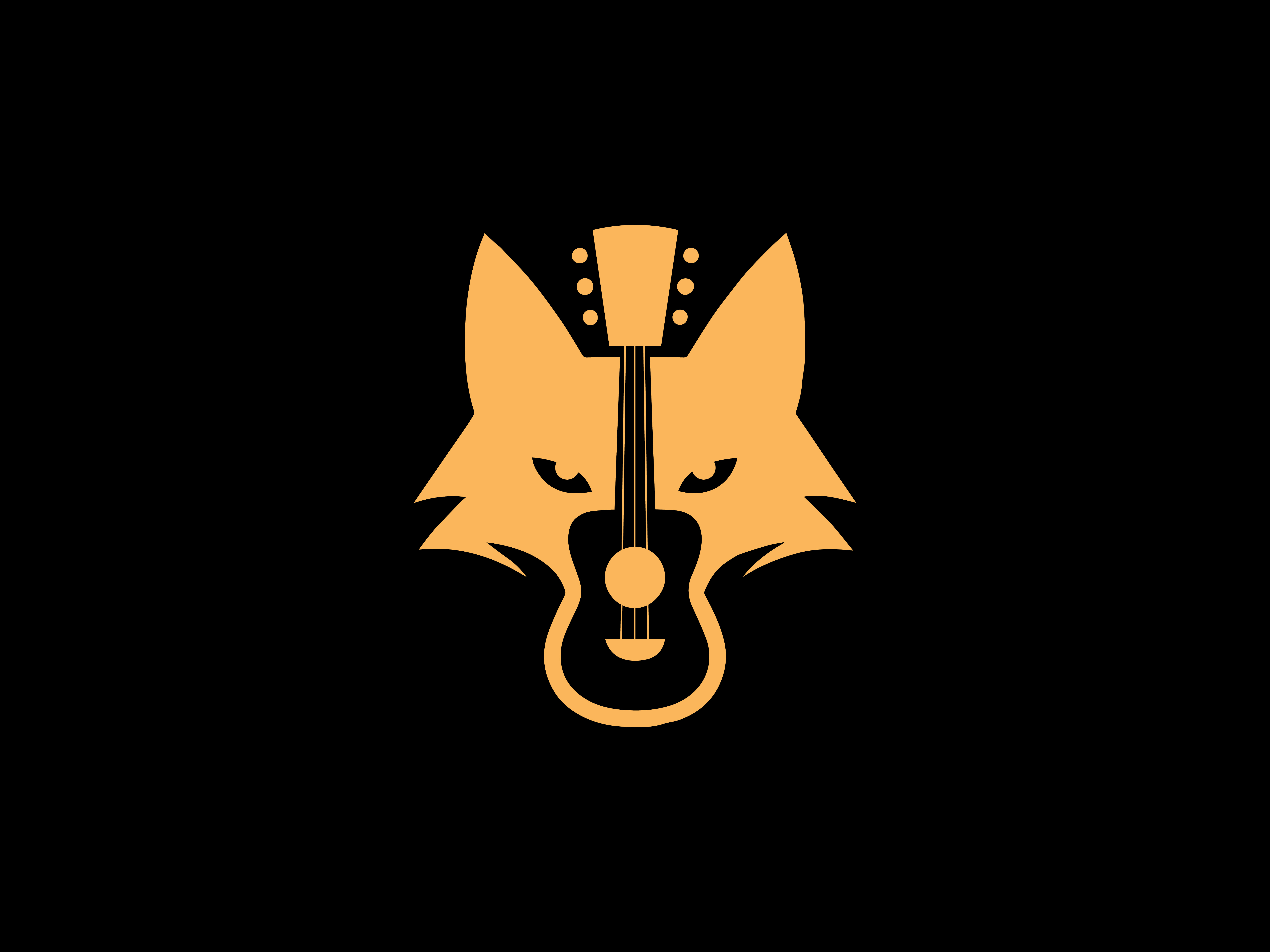 Wolf Tone Logo design - Music by Bain Craft on Dribbble