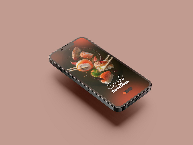 Modern Sushi Delivery App UI | Clean & Premium Mobile App Design by ...