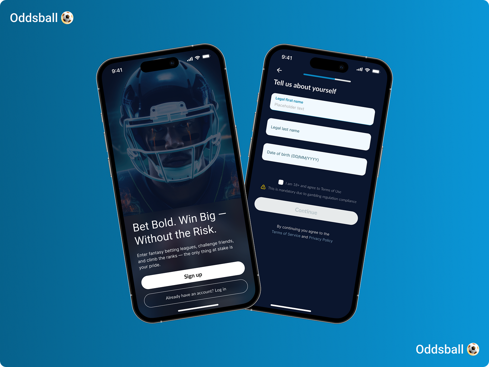 Oddsball Mobile App Redesign by Ade Inetimi on Dribbble