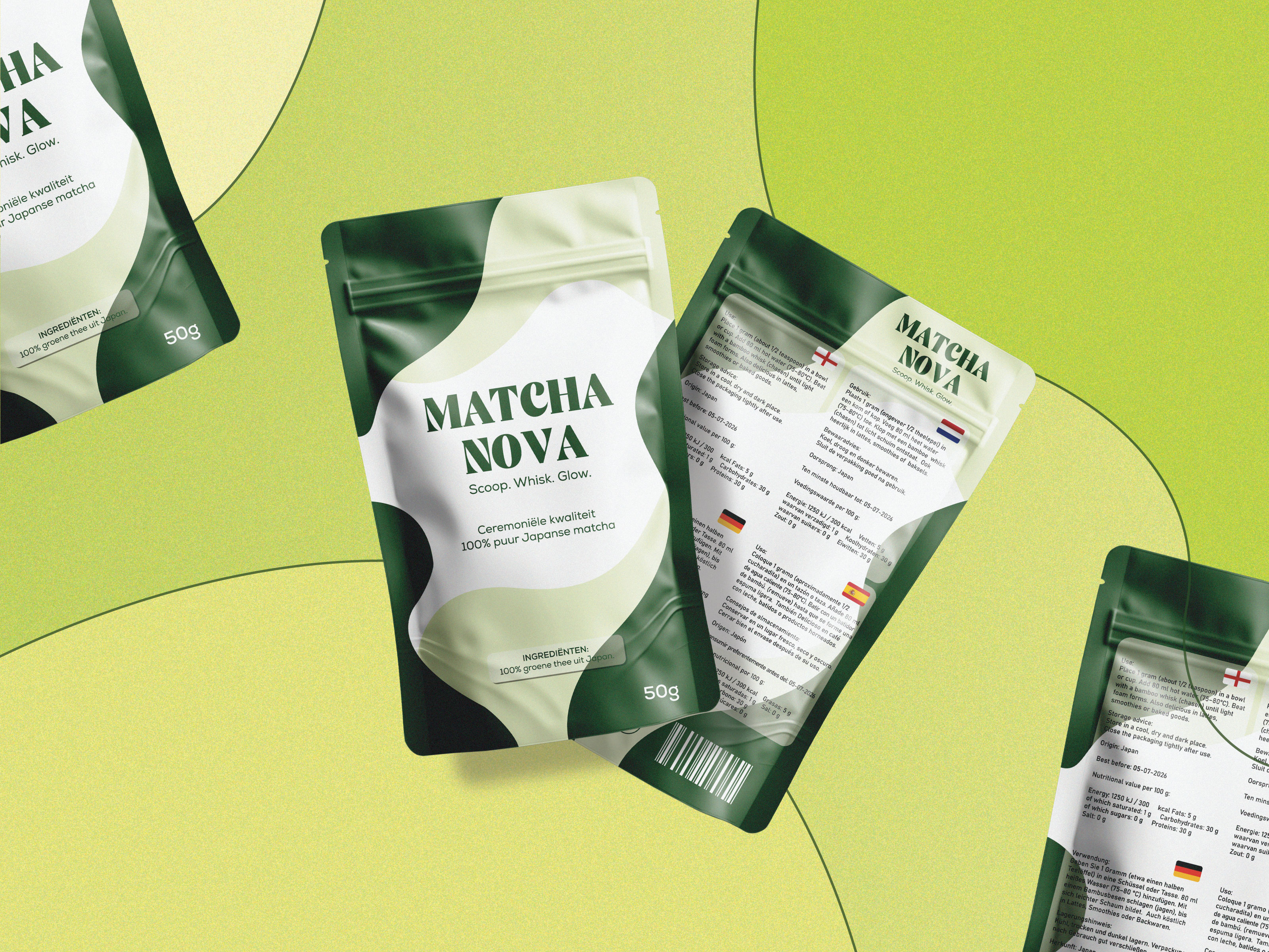 Matcha packaging | Japanese matcha. by Mahdih46 on Dribbble